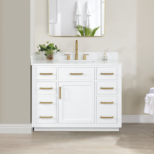 42 Inch Single Bathroom Vanities You'll Love | Wayfair
