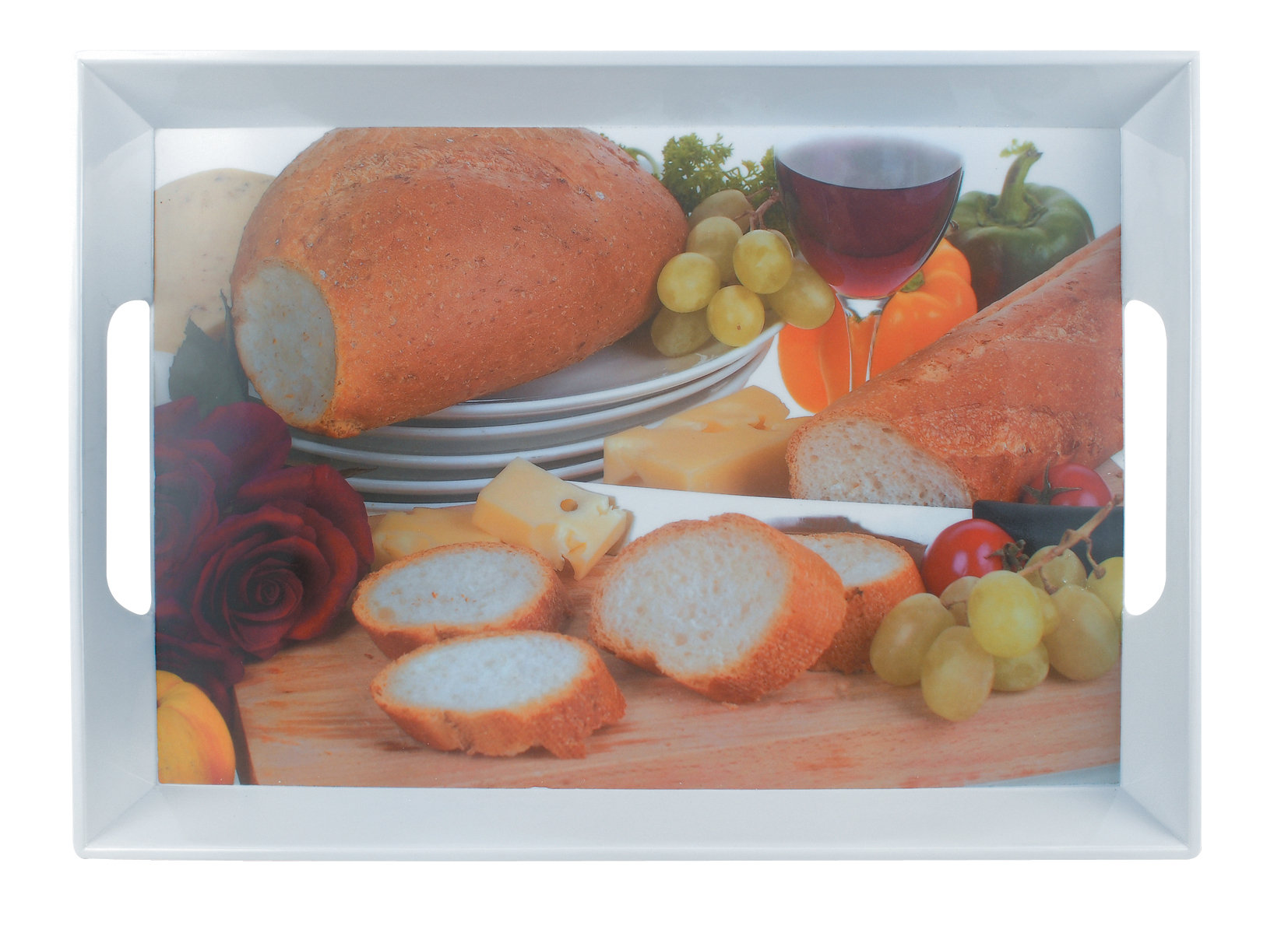 Zeller Melamine tray "Bread" | Wayfair.co.uk