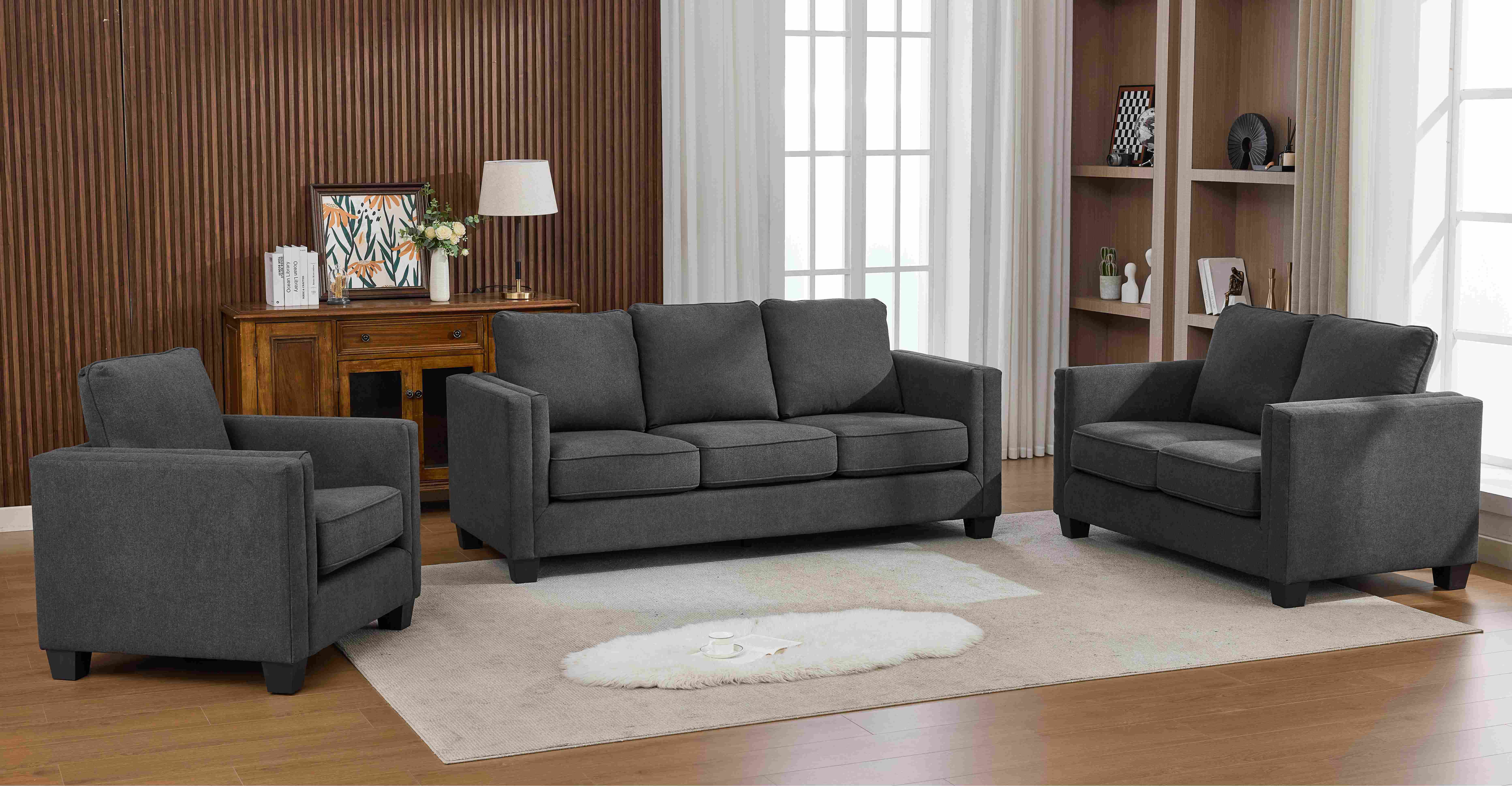 Ebern Designs 3 - Piece Living Room Set | Wayfair