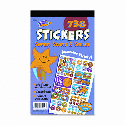 TREND enterprises, Inc. Super Stars and Smiles Sticker - Wayfair Canada