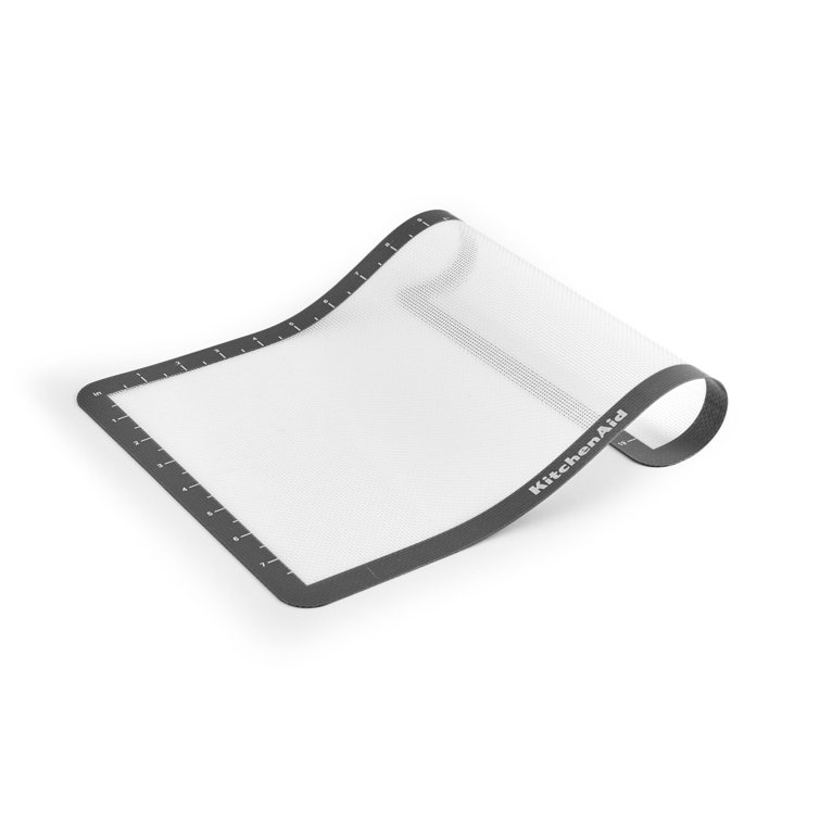 KitchenAid® Silicone Baking Mat, 9x14-Inch, Gray | Perigold