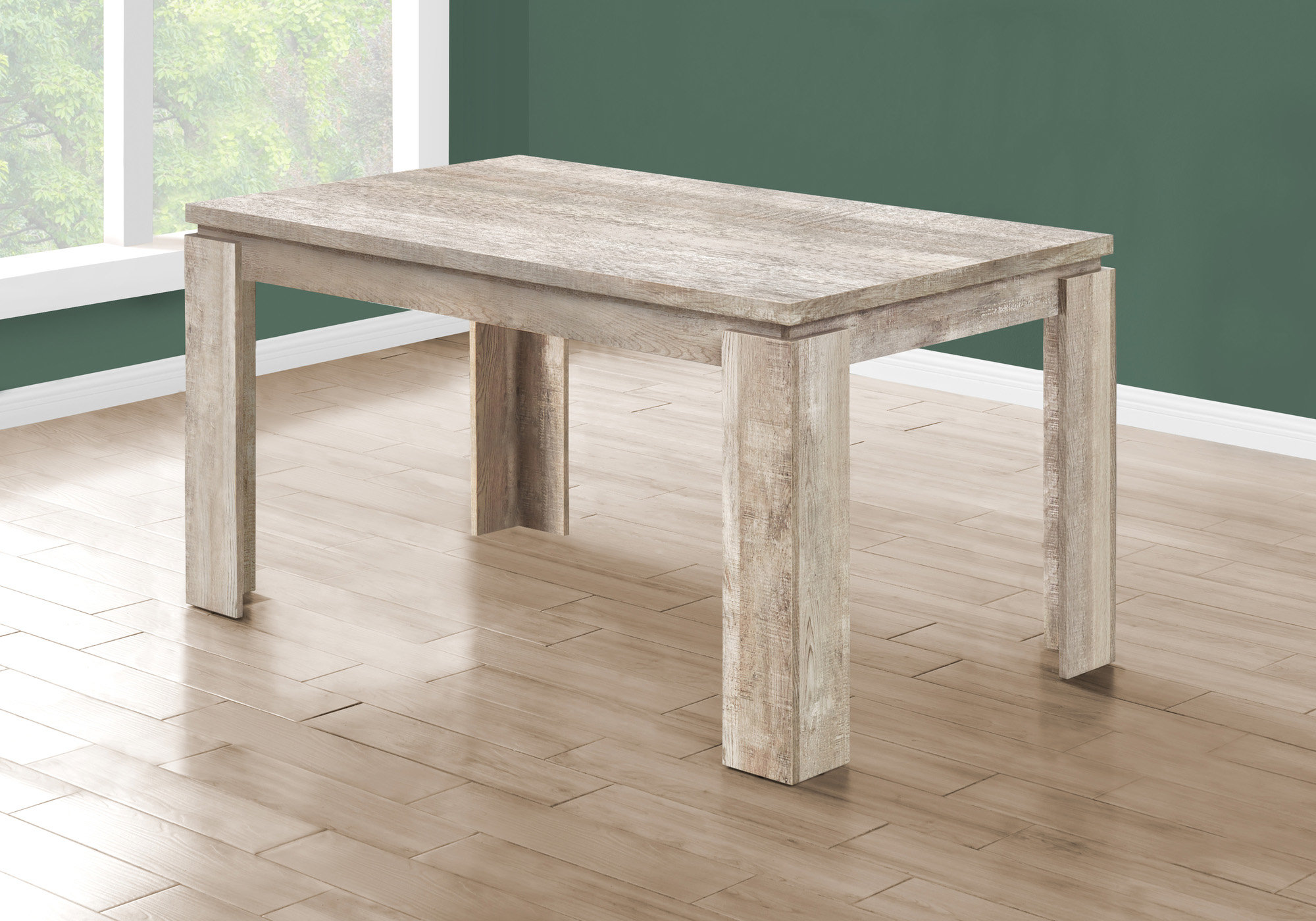 Ivy Bronx Dining Table, 60" Rectangular, Kitchen, Dining Room, Laminate ...