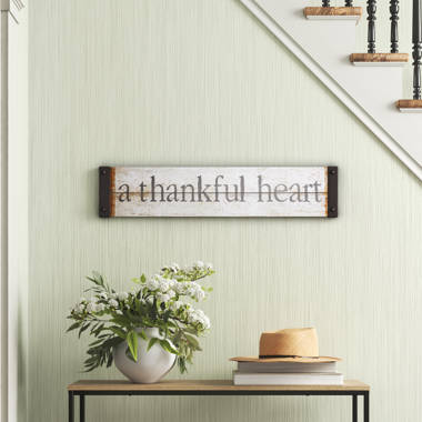 AttractionDesignHome Handmade Wood Text & Numbers Wall Decor & Reviews ...