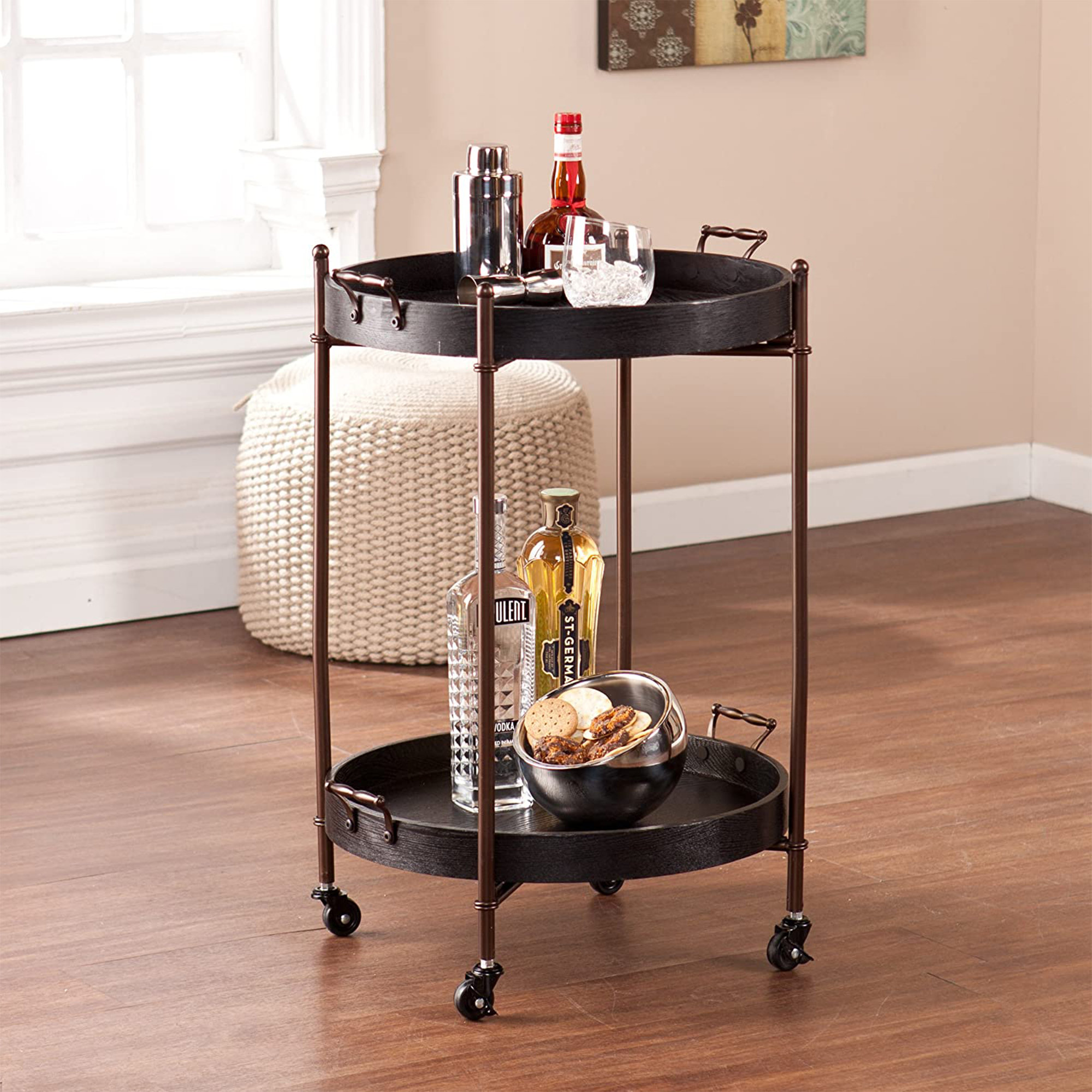 17 Stories Colo Bar Cart & Reviews | Wayfair