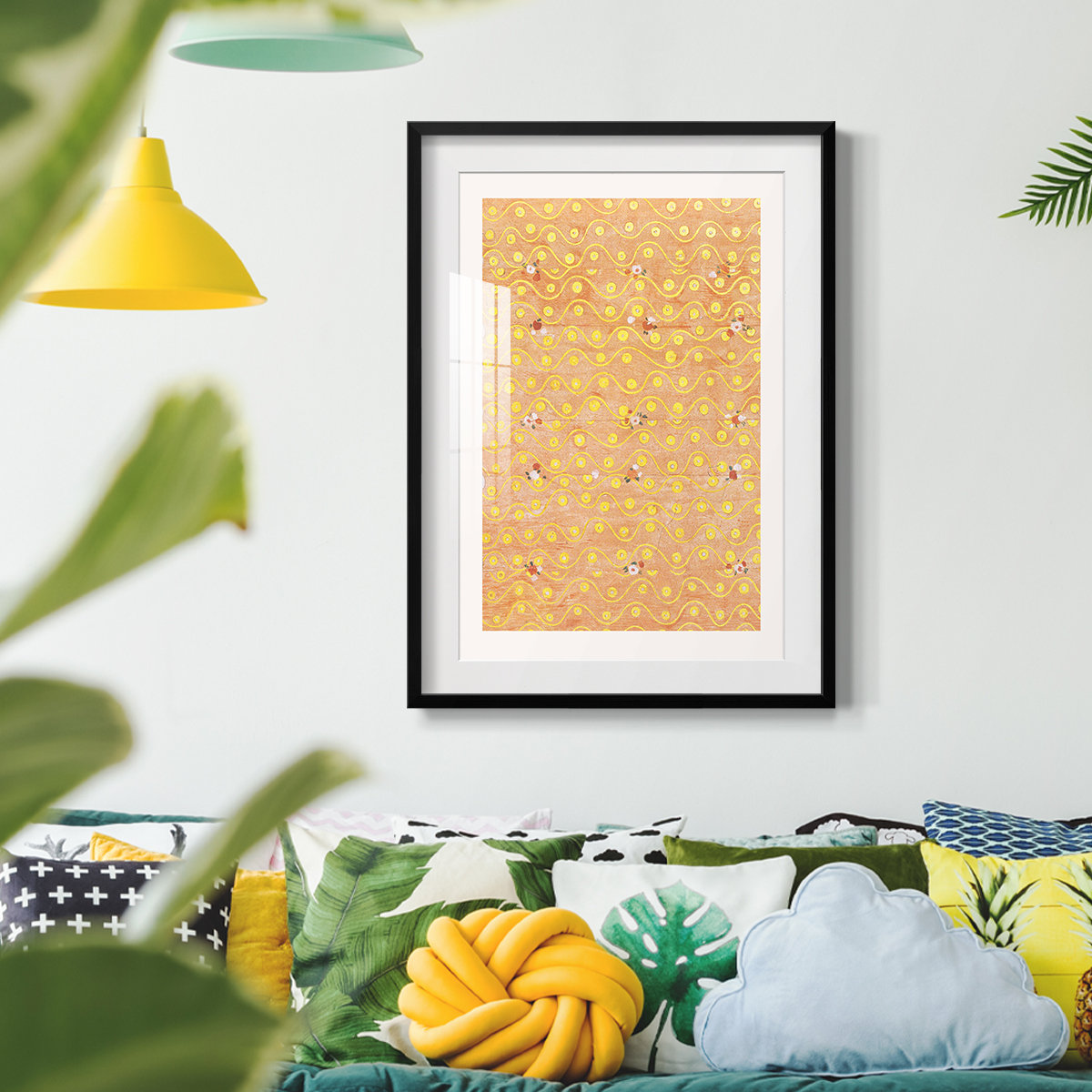 Lark Manor™ Vintage Abstract Print XXV -Framed Print | Wayfair