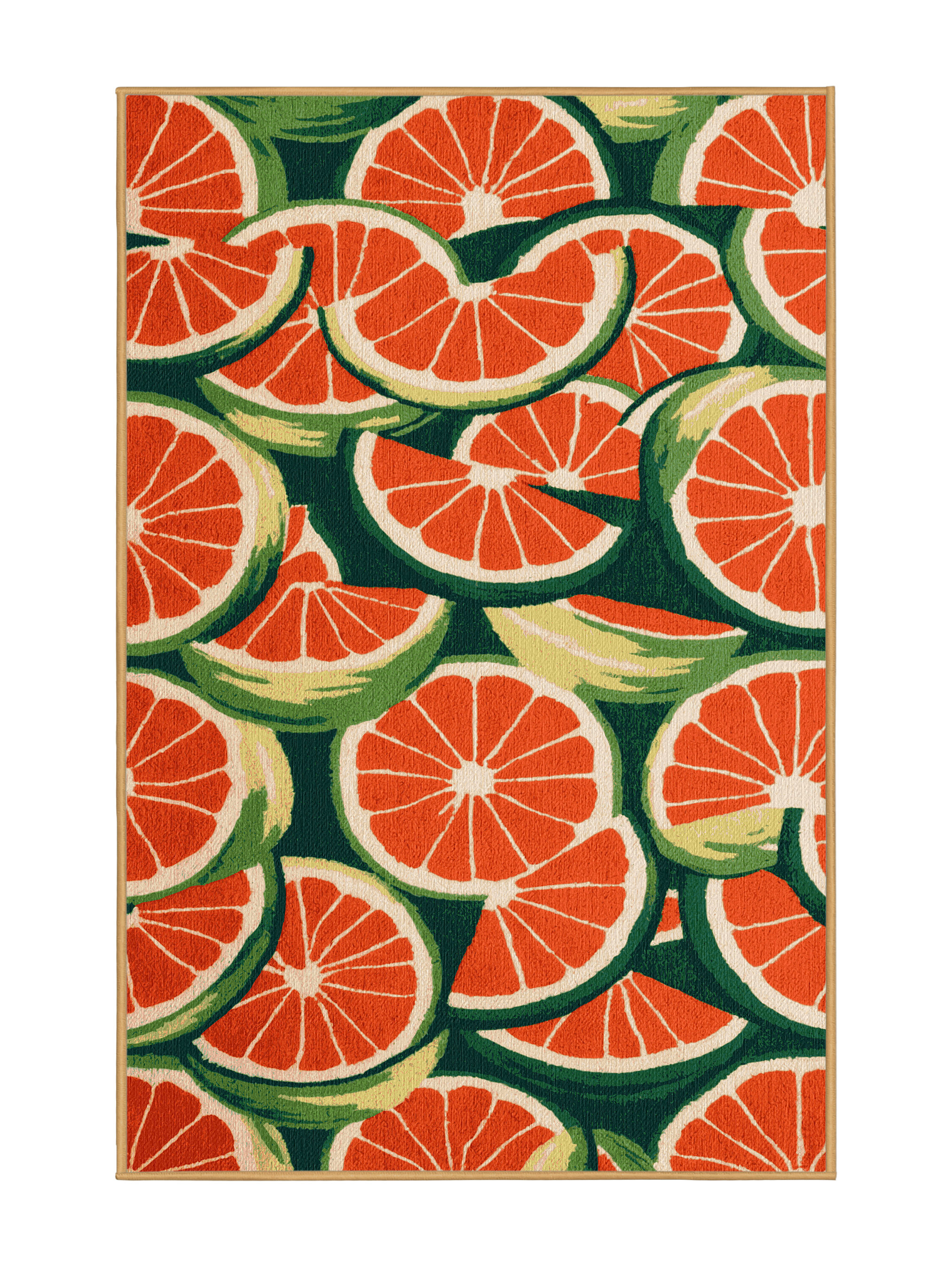 Dakota Fields Washable Pomelo Fruits Area Rug - Wayfair Canada