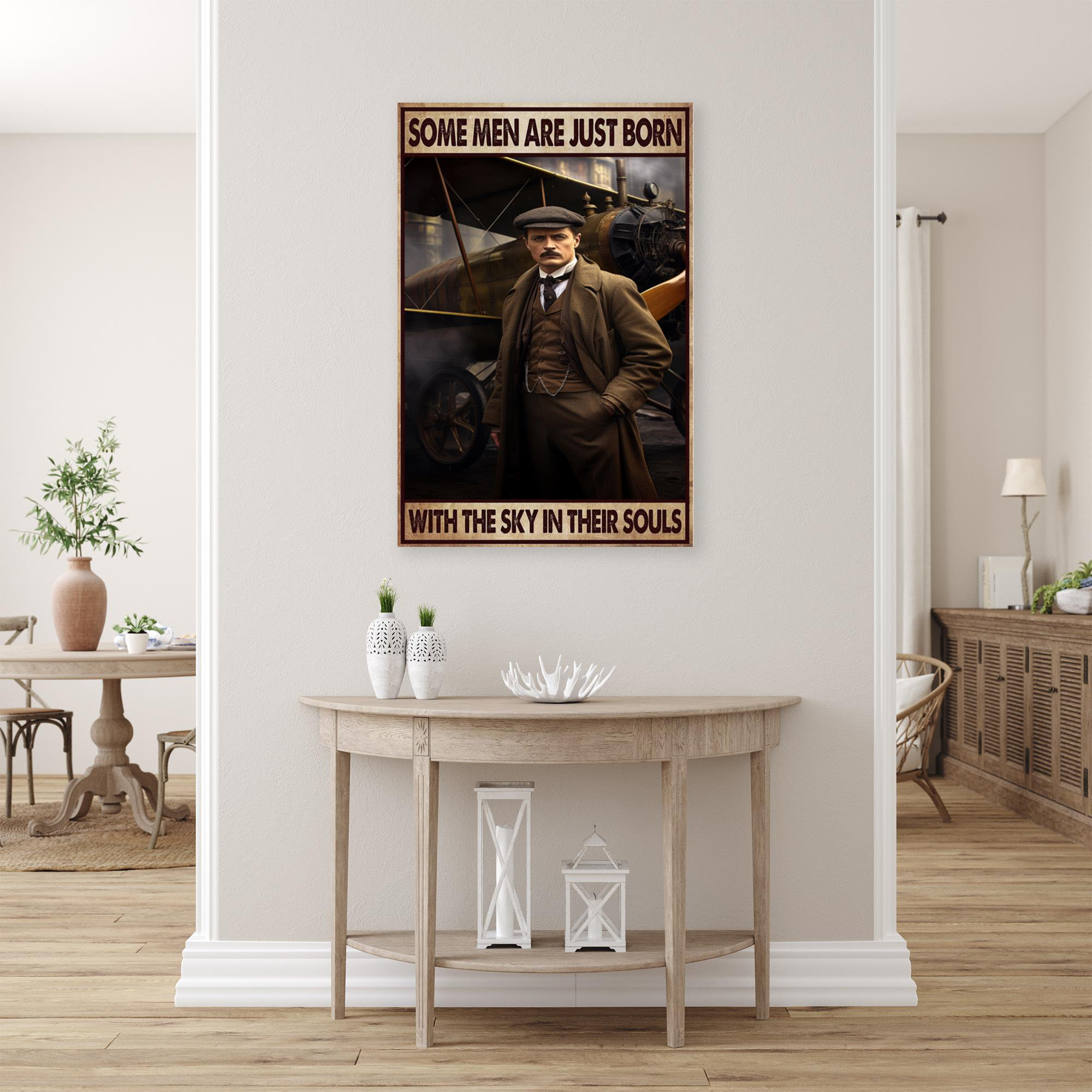 Trinx Men Just Born With The Sky - 1 Piece Rectangle Graphic Art Print ...