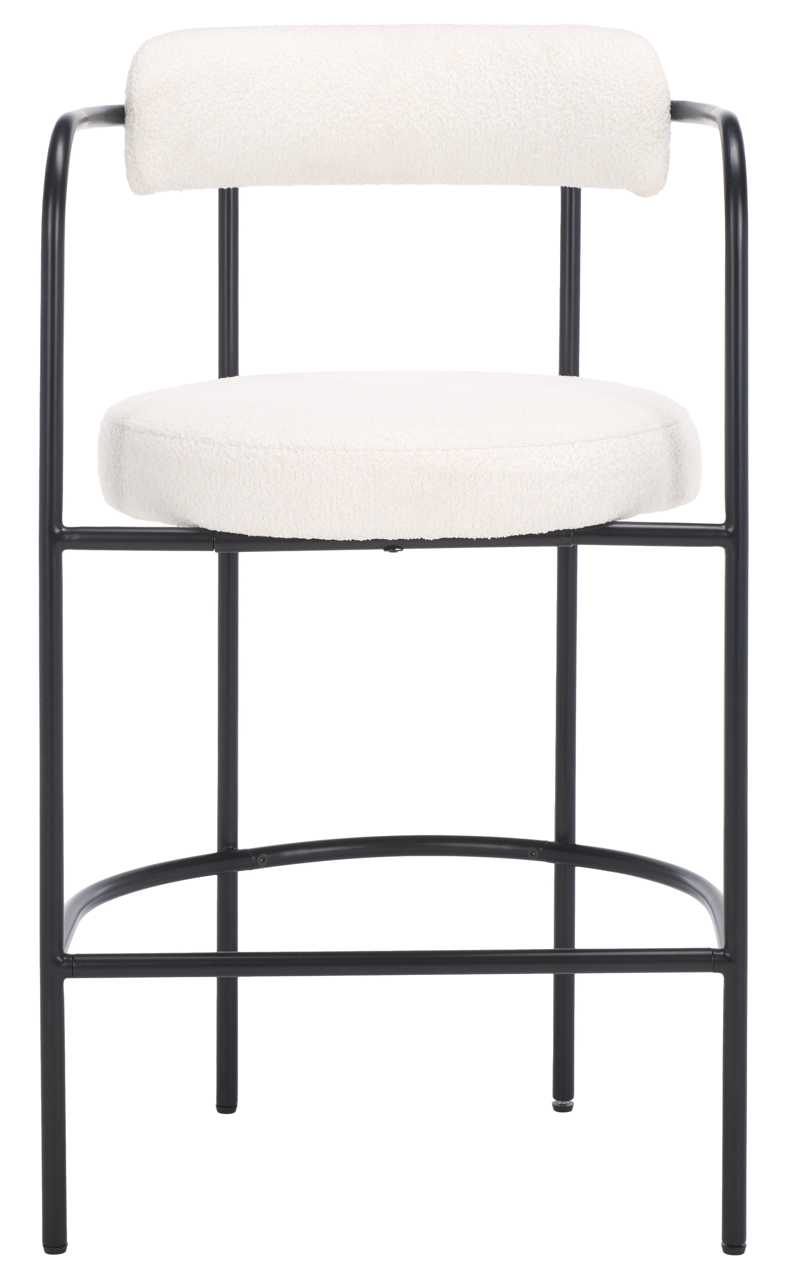 AllModern Liana Boucle Armed Counter Stool - Wayfair Canada