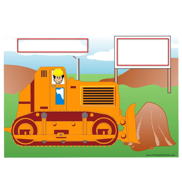 Printed Perfection Personalized Bulldozer Operator - Male MINI Snow ...