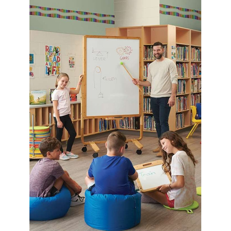Copernicus Bamboo / Rattan Board Easel | Wayfair