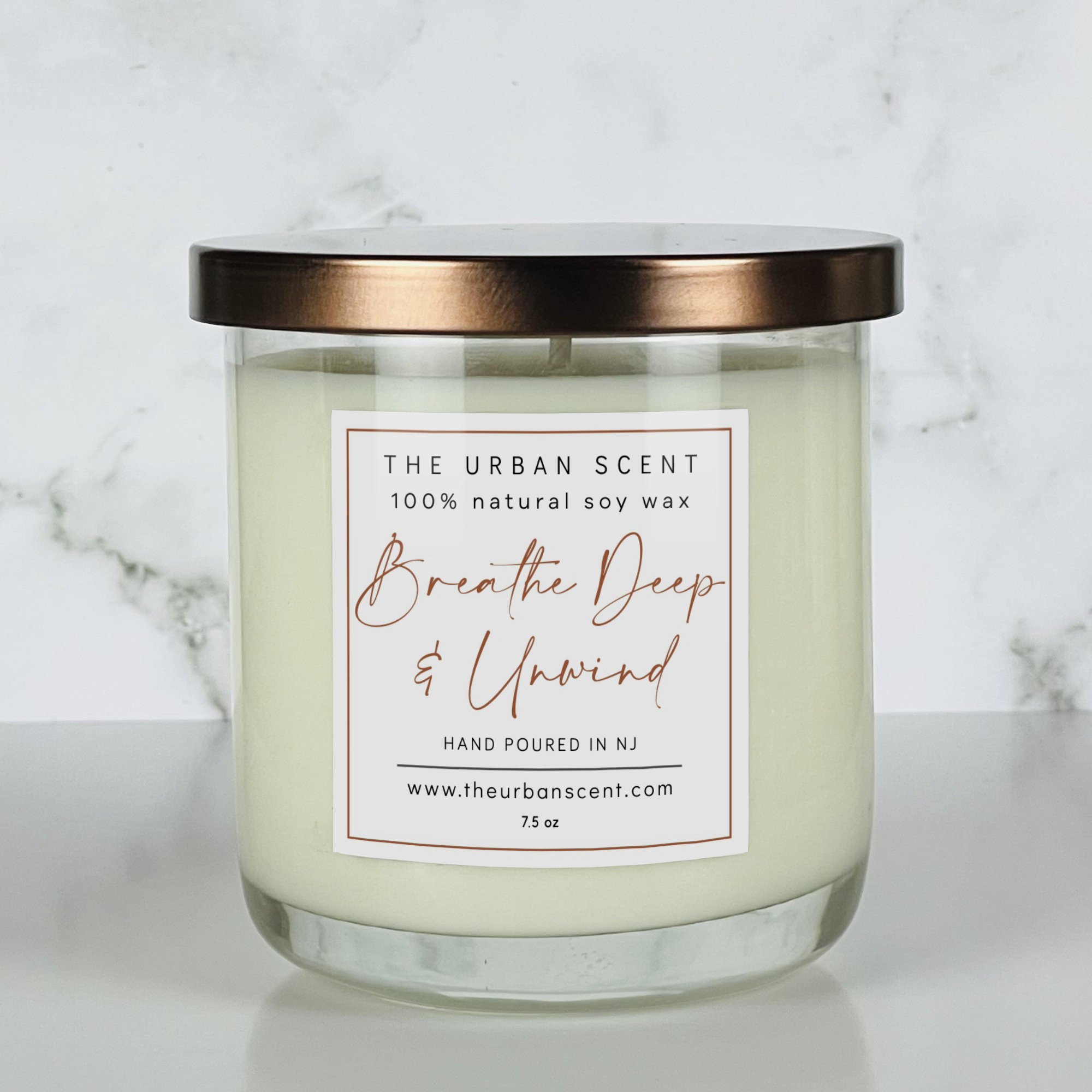 Ebern Designs Breathe Deep & Unwind Candle | Wayfair