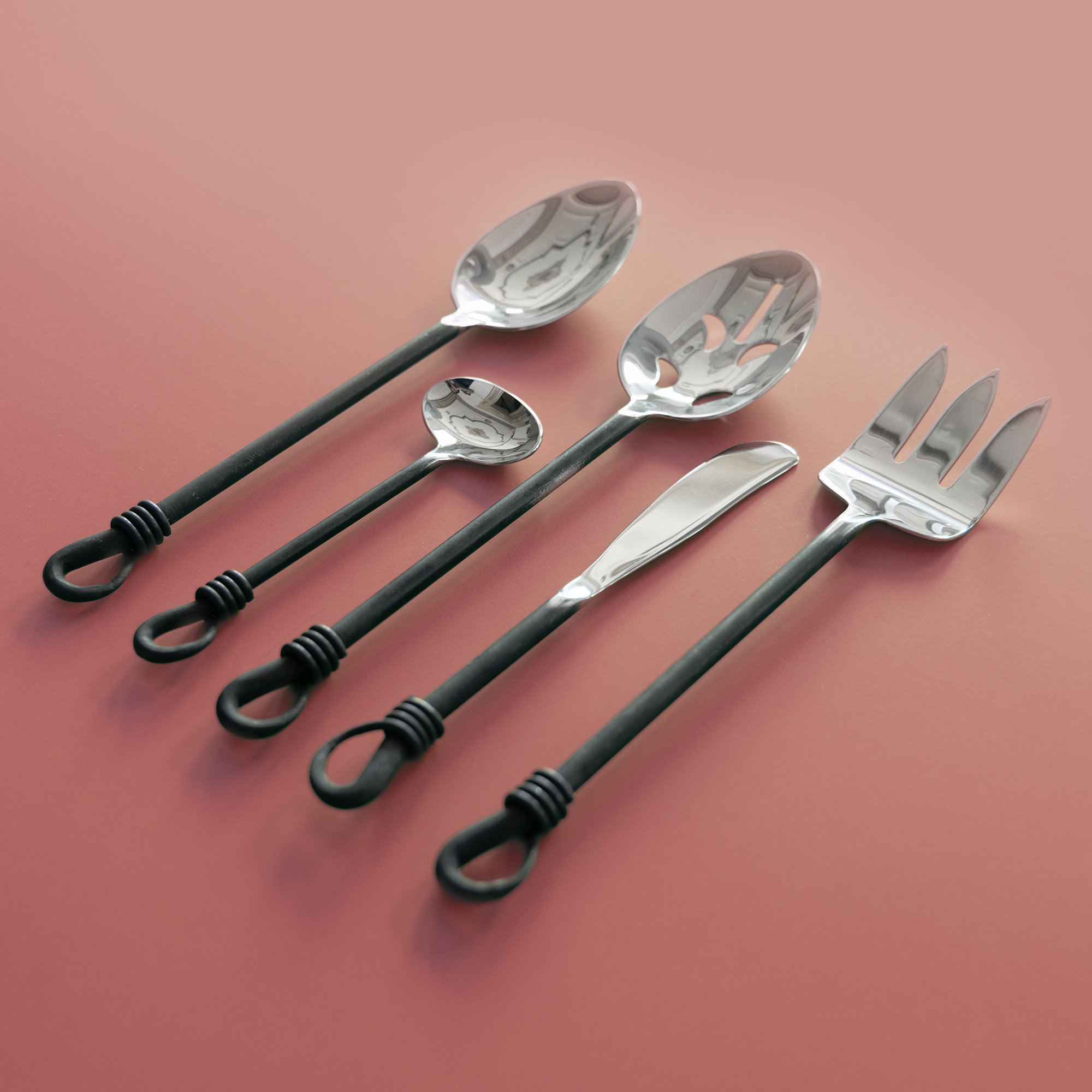 Gourmet Settings Twist N Shout 5 Piece Hostess Set & Reviews | Wayfair