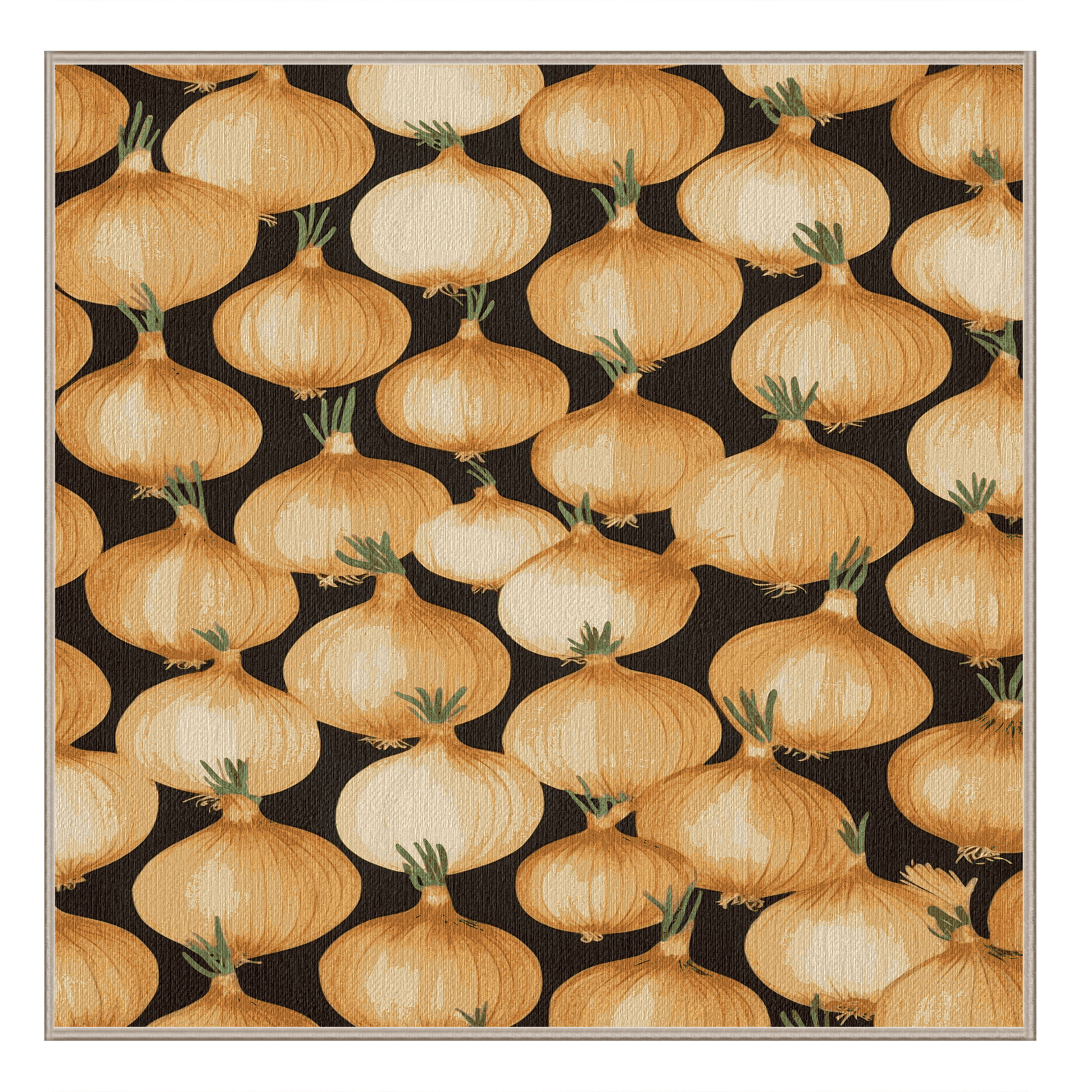 Dakota Fields Washable Onion Sweet Vegetables Area Rug | Wayfair