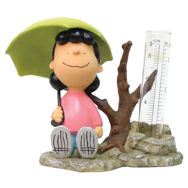 HomeStyles Lucy Snoopy Peanuts Rain Gauge & Reviews | Wayfair