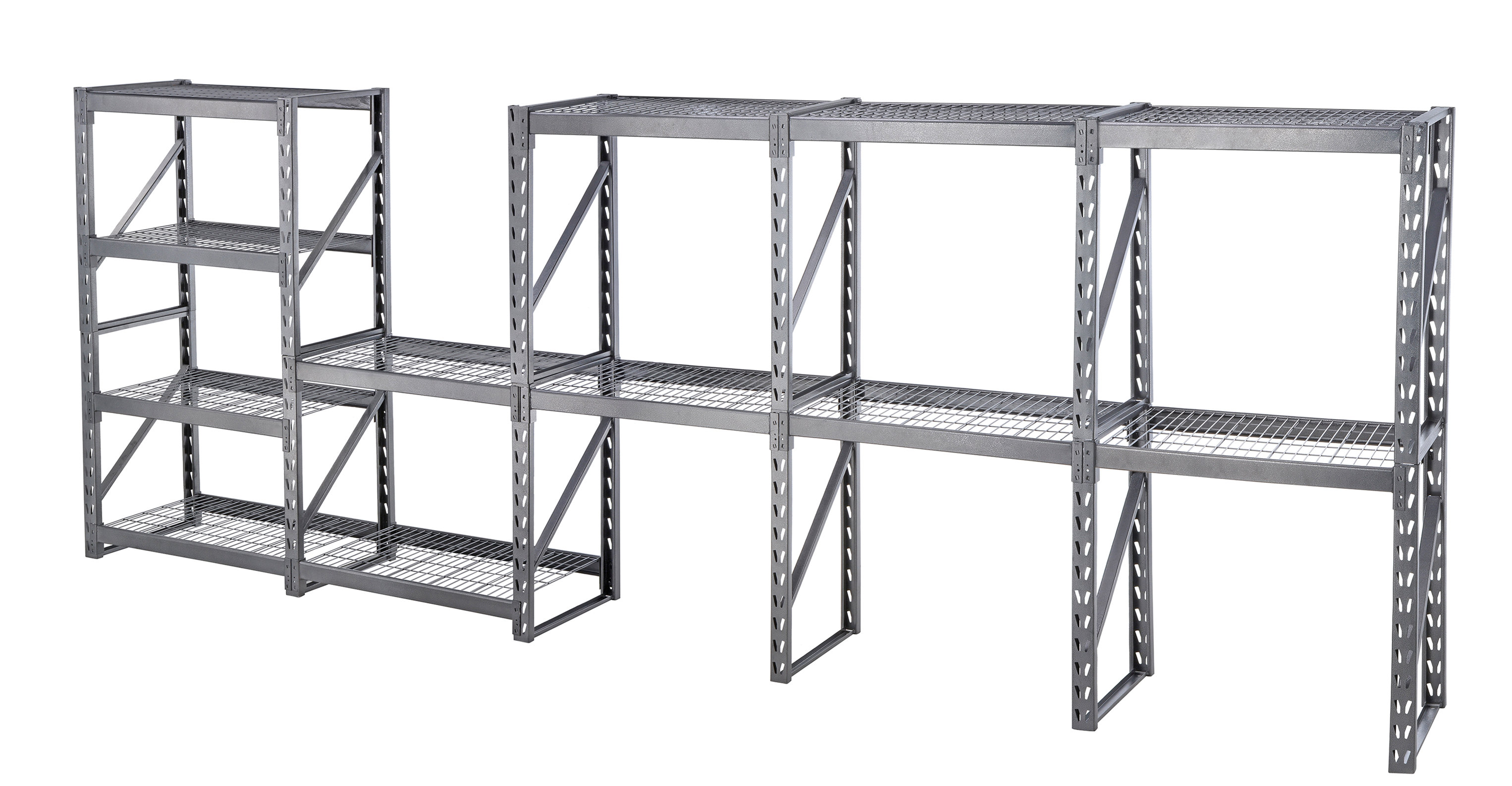 FlexiRack 72" H x 41" W x 24" D Triple Pack | Wayfair