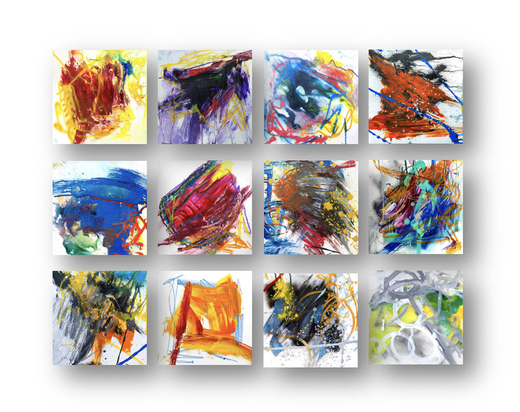 John Beard Collection Mineral Series 12 Set II by John Beard - Artist ...