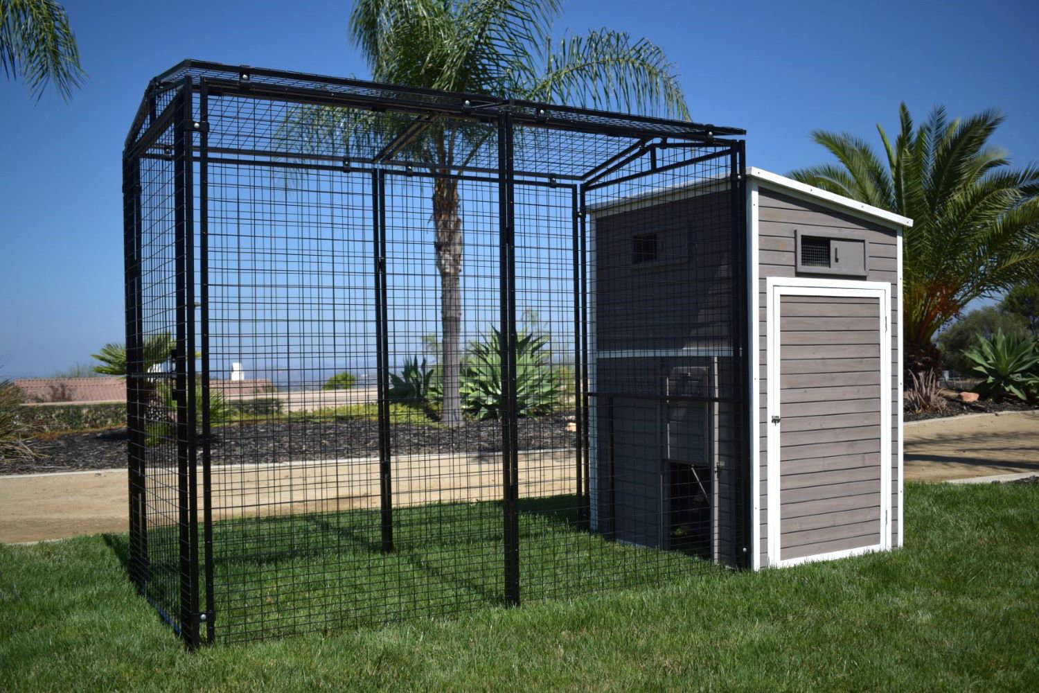 Rugged Ranch 40 ft² Walk in Chicken Coop with Chicken Run - Wayfair Canada