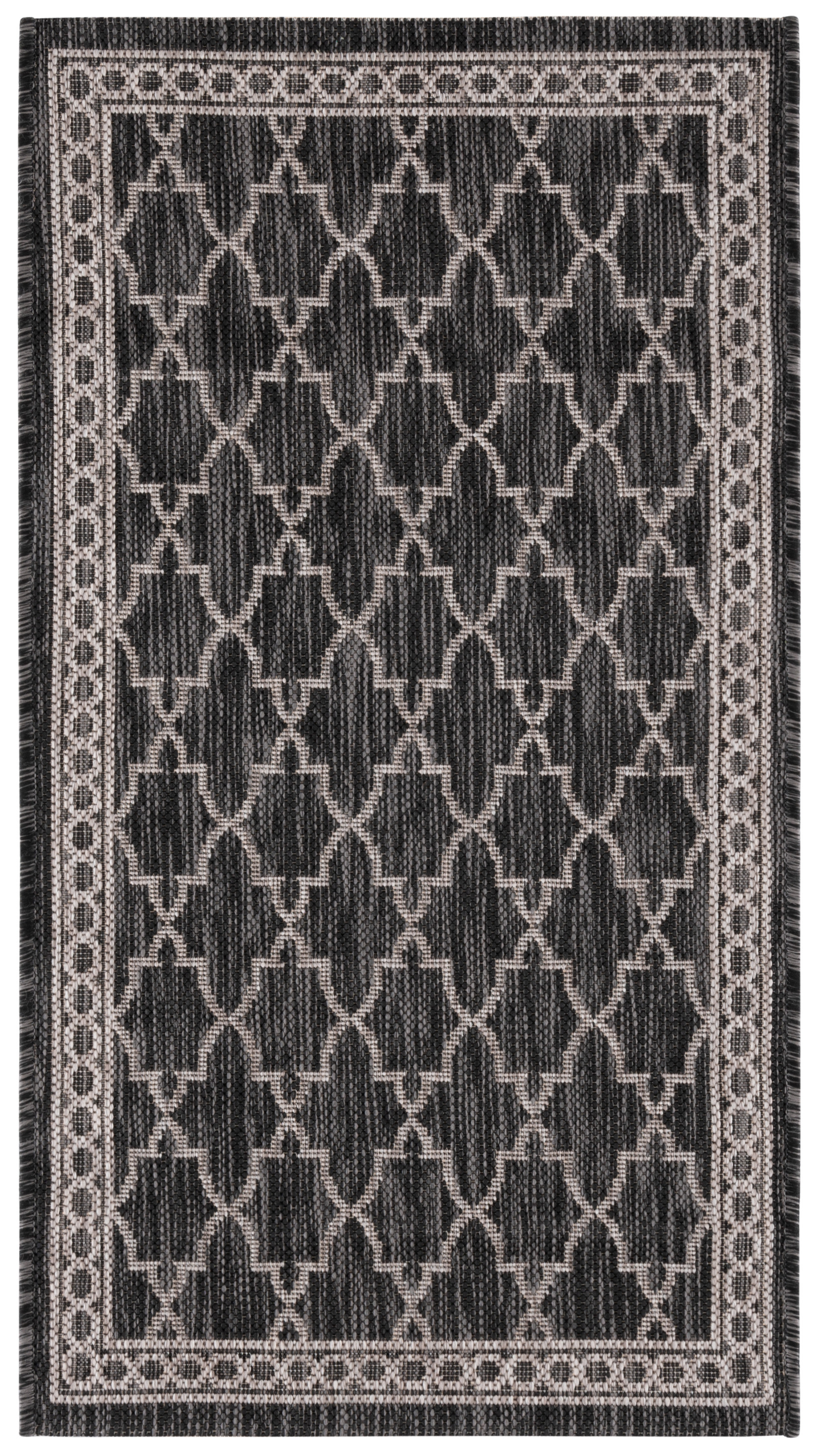 Red Barrel Studio® Sayde Performance Geometric Rug & Reviews | Wayfair