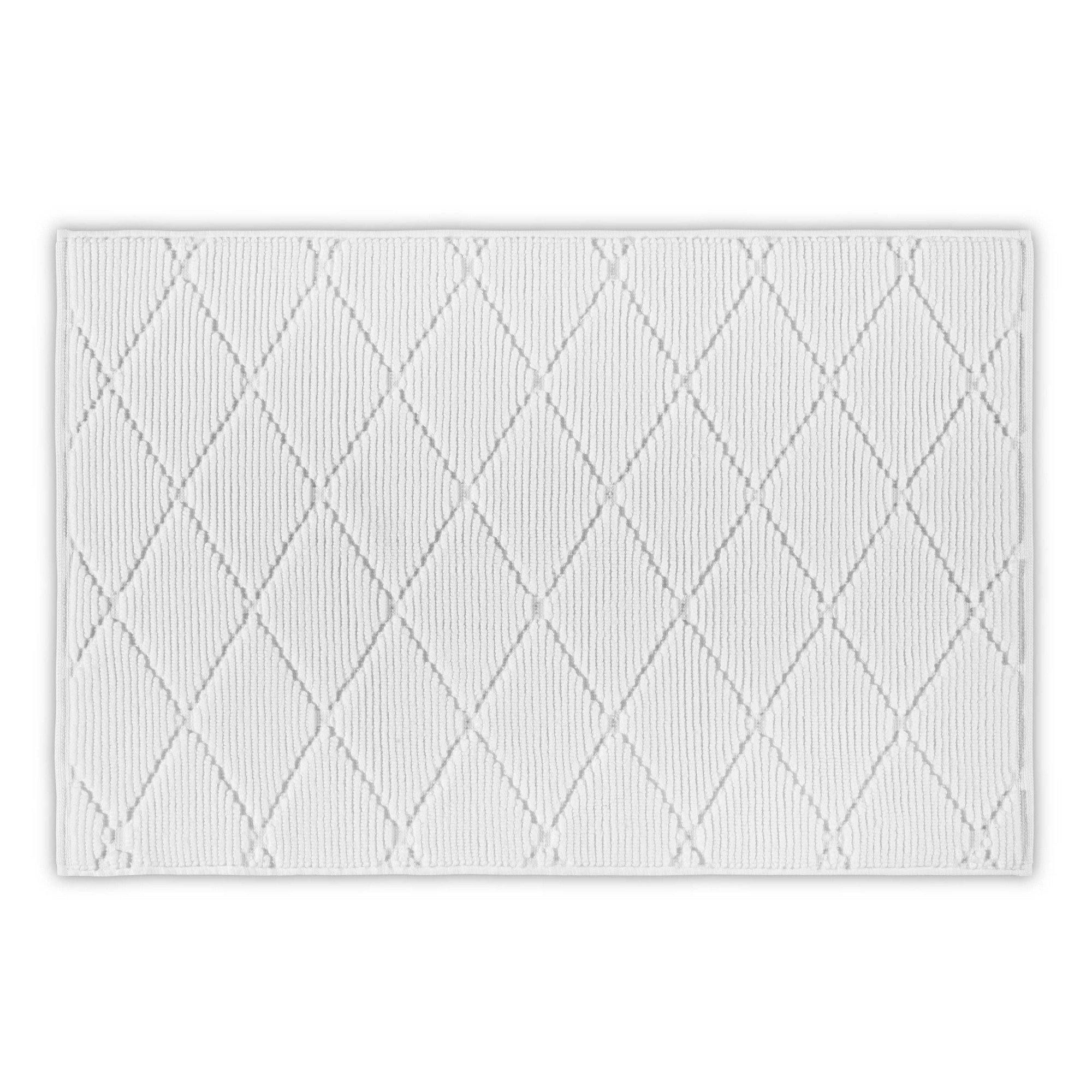 East Urban Home Garin Geometric Bath Mat | Wayfair