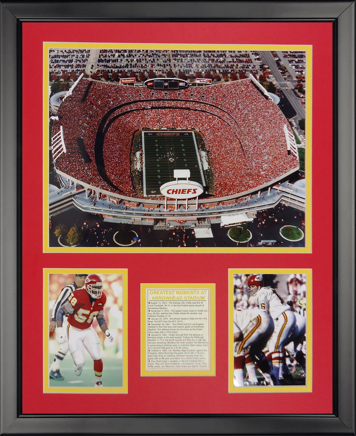 Legends Never Die NFL Kansas City Chiefs - Arrowhead Stadium Framed ...
