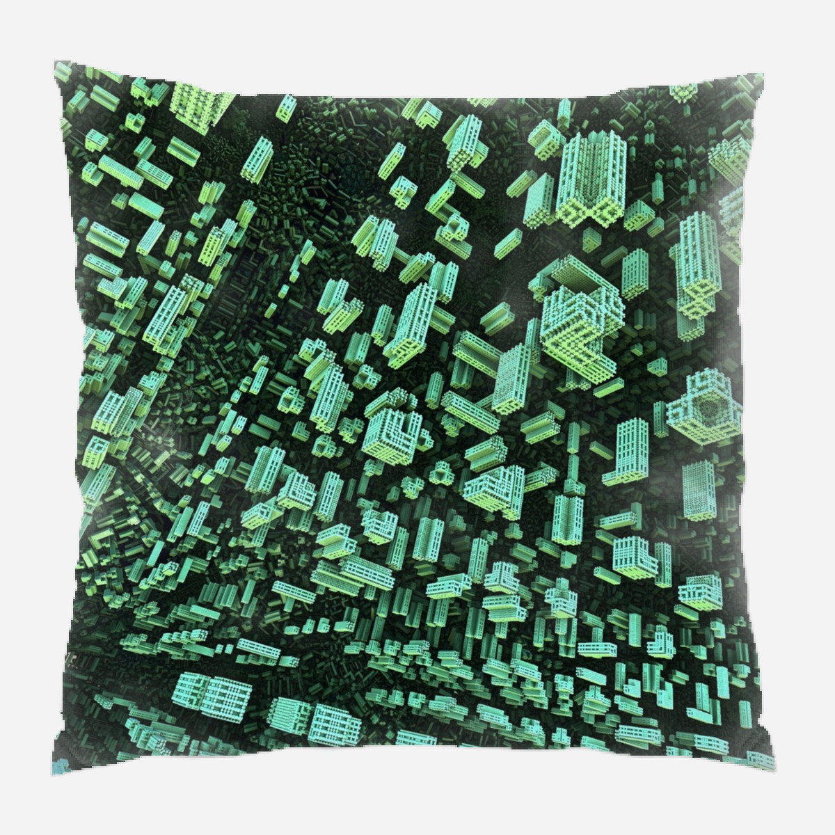 Rug Tycoon Fractal Throw Pillow | Wayfair