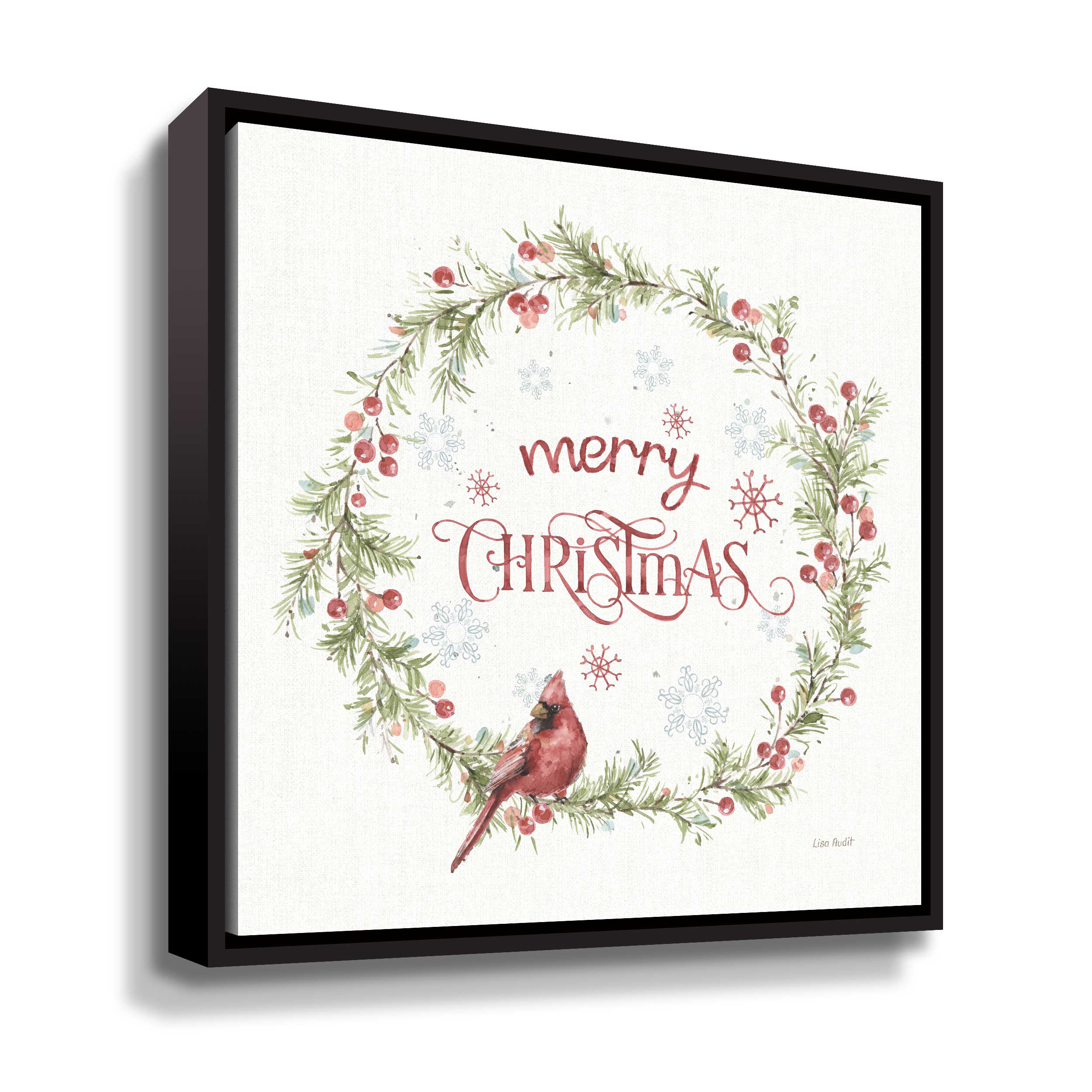 The Holiday Aisle® A Christmas Weekend VI Merry Christmas Print ...