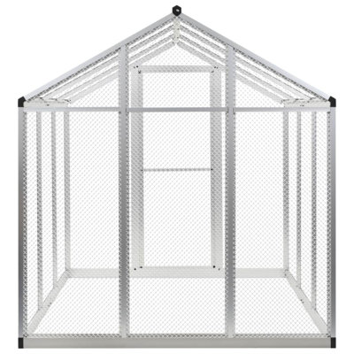 Tucker Murphy Pet™ Outdoor Aviary Walk-in Aviary with Hinged Door Large ...