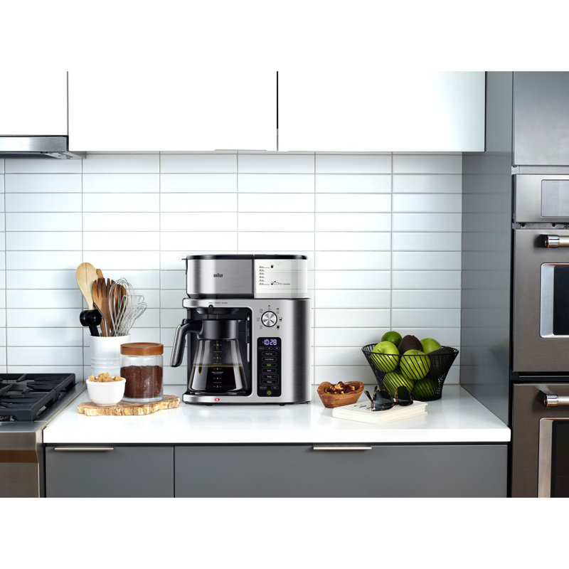 Braun MultiServe Plus 10- Cup Pod Free Drip Coffee Maker & Reviews ...