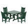 Lark Manor Alirah 4 - Person Square Outdoor Dining Set & Reviews | Wayfair