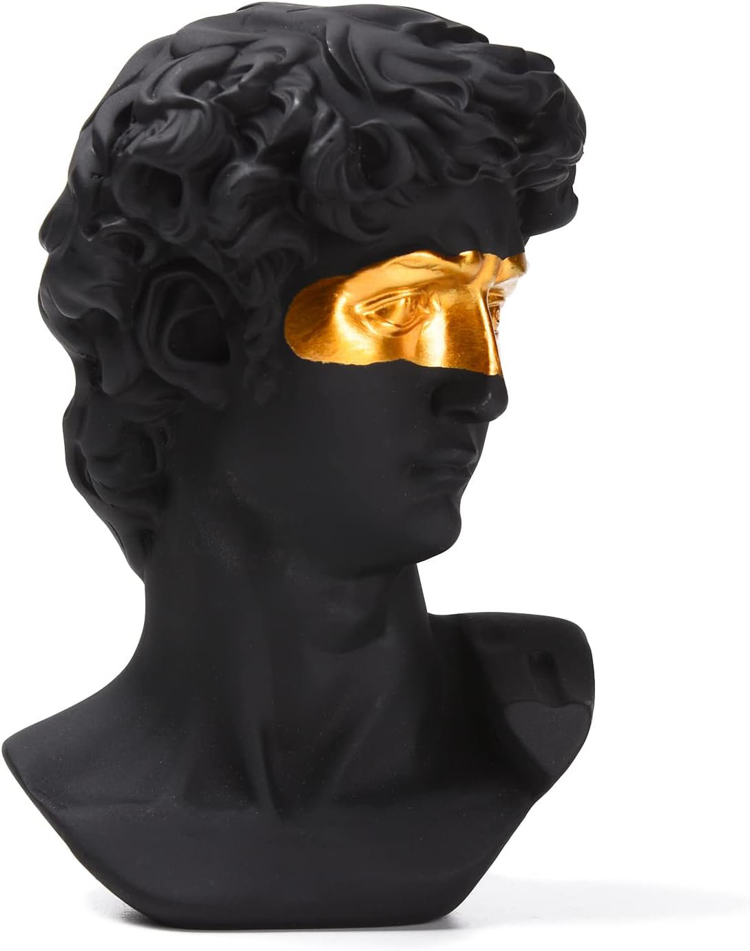 Mercer41 Greek Mask David Man Bust Statue Resin Gold Classic Roman ...