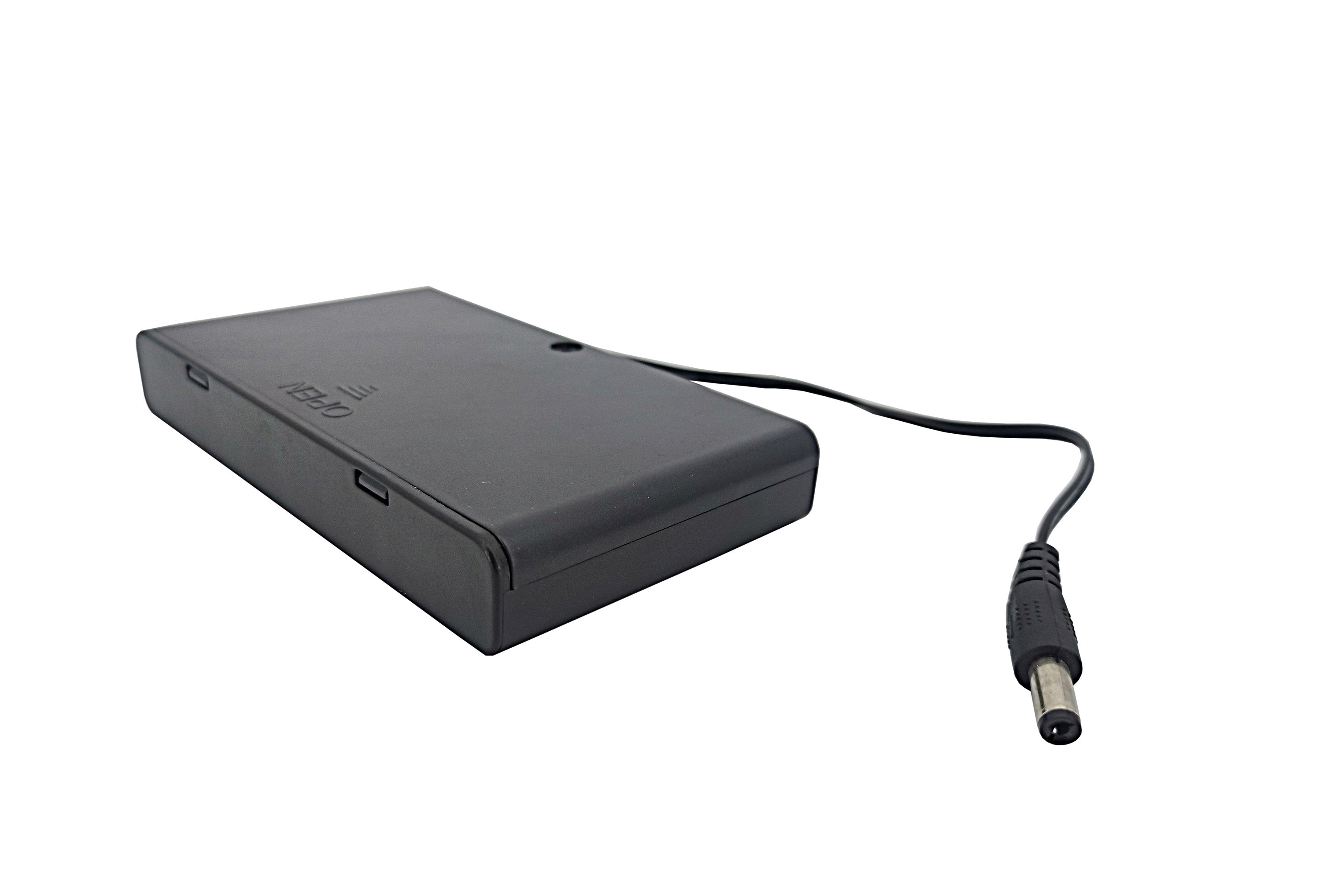 FixtureDisplays Aa Battery Housing Holds 8 Batteries Holder 12V Power ...