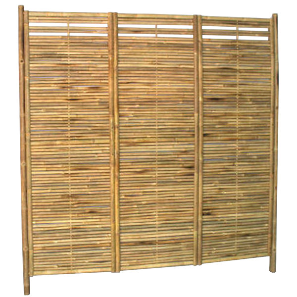 MGP 6 ft. H x 6 ft. W Misugaki Horizontal Bamboo Panel | Wayfair