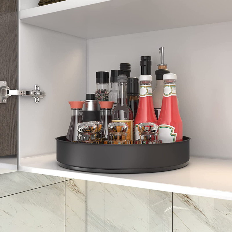 Rebrilliant Rotating Turntable Lazy Susan 2 Pieces & Reviews | Wayfair