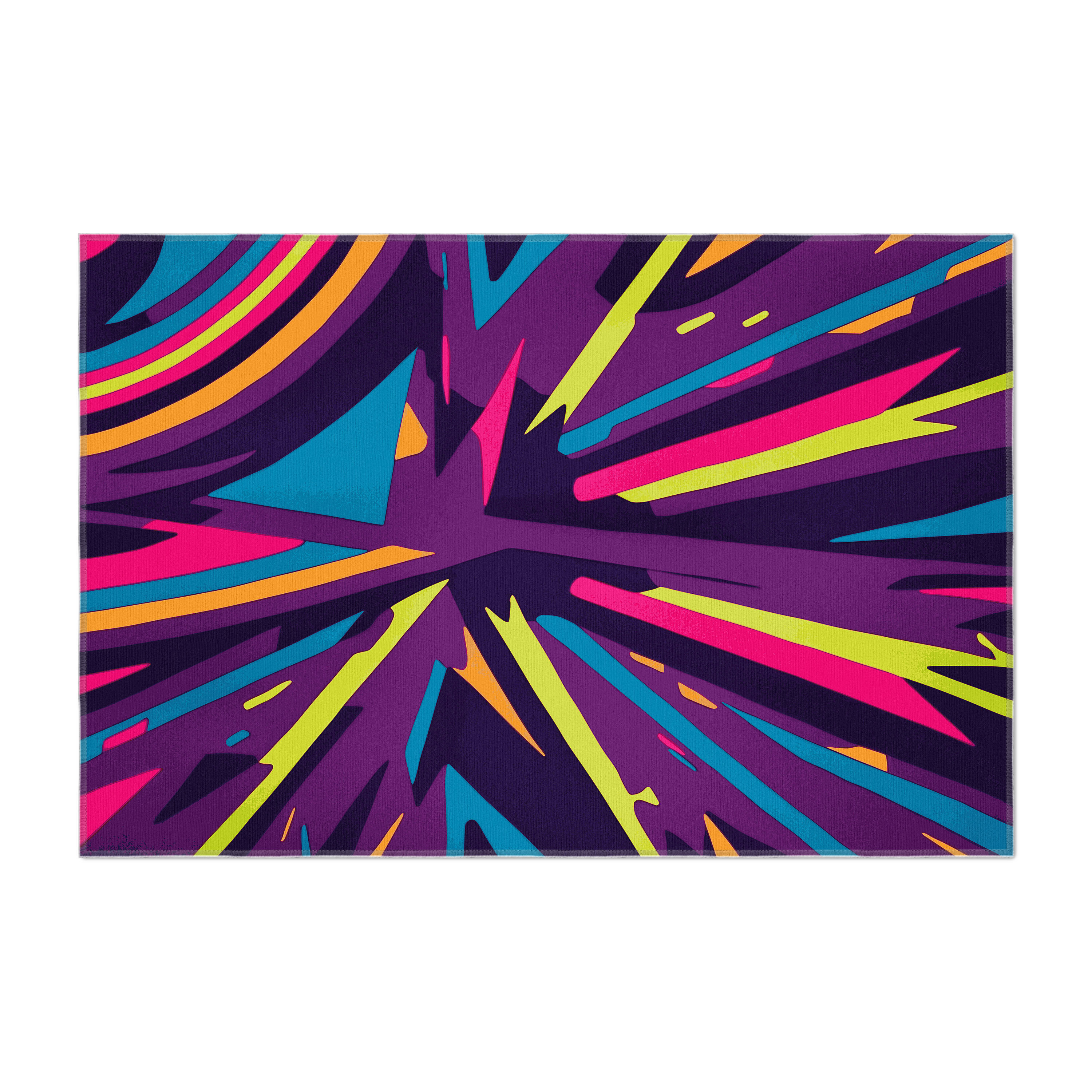 Wrought Studio™ Radiant Rift Indoor And Outdoor Area Rug | Wayfair