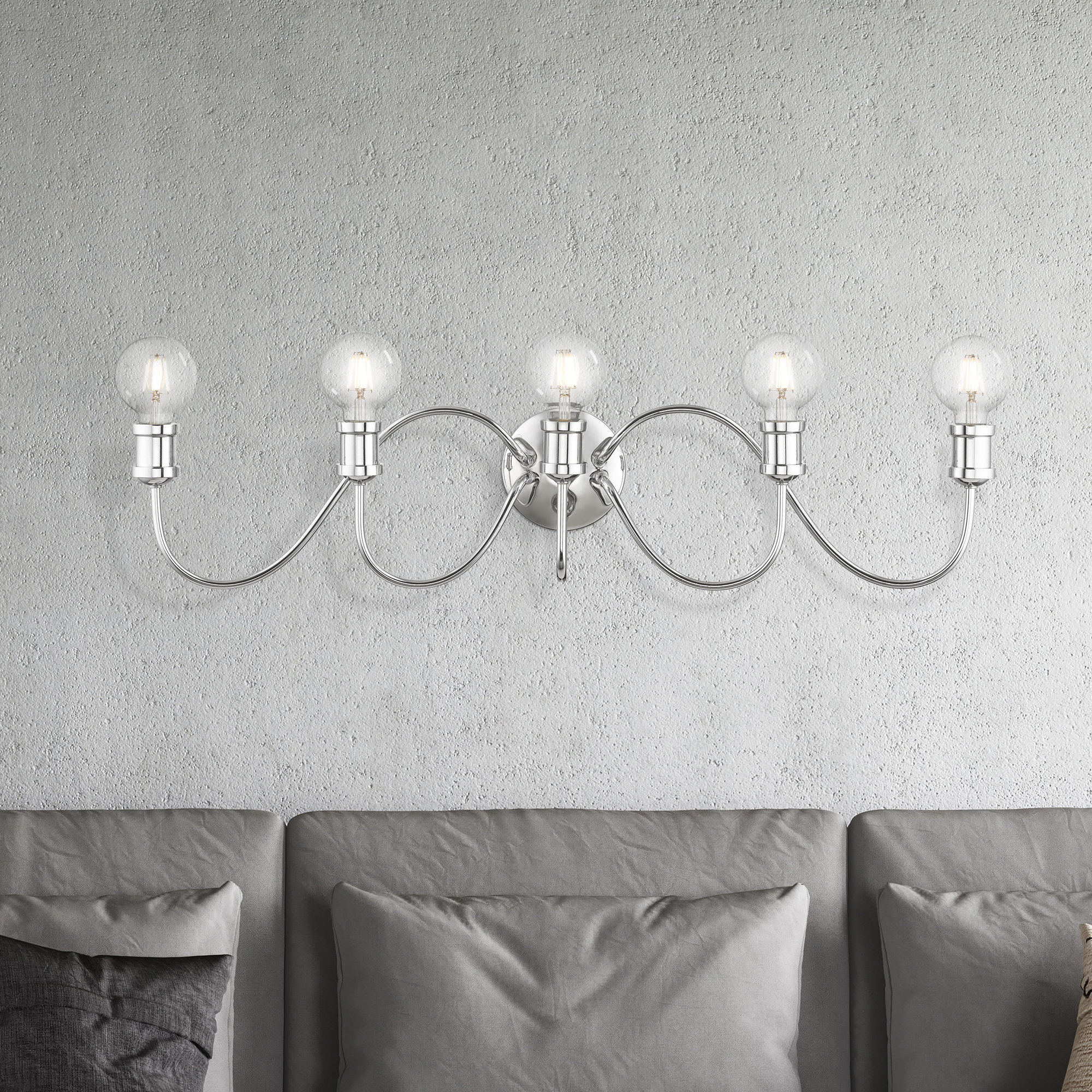 Trent Austin Design® Grogan 5-Light Dimmable Vanity Light | Wayfair