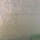 A La Maison Ceilings Ivy Leaves 1.6 ft. x 1.6 ft. Polystyrene Glue-up ...