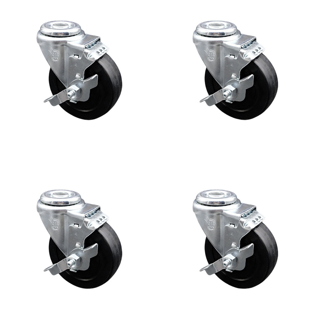 Service Caster Swivel Bolt Hole Casters | Wayfair