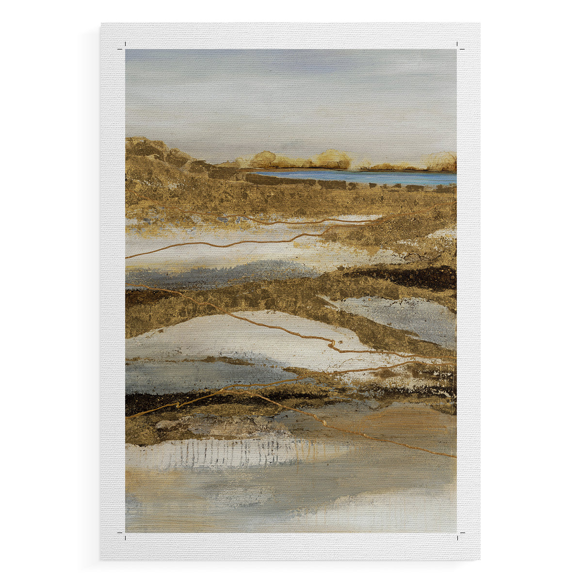 George Oliver Let's Go Over There -Canvas Print Only - NOT FRAMED | Wayfair