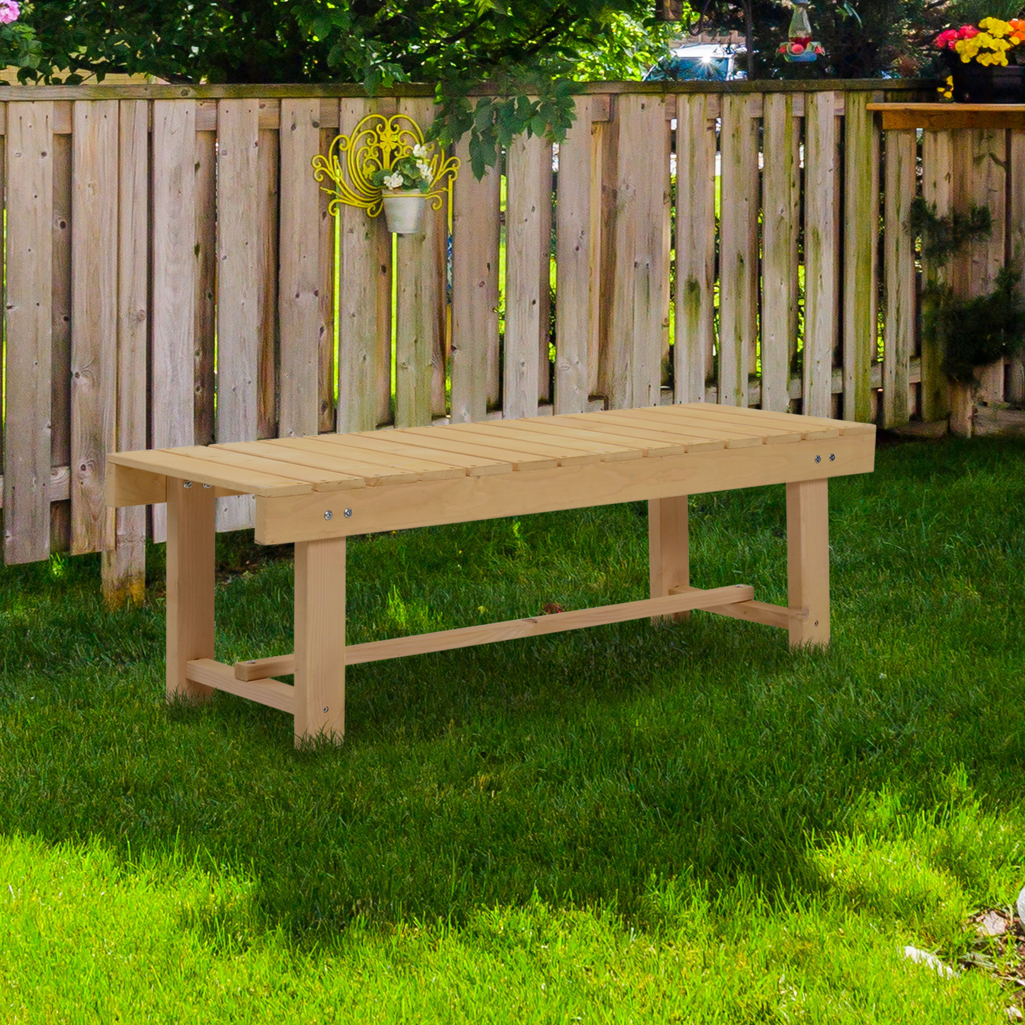 Sol 27 Outdoor Aaidan Wooden Picnic Bench & Reviews | Wayfair.co.uk