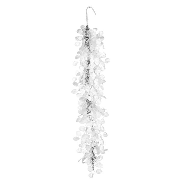 The Holiday Aisle® 4ft. Winter Frost White Garland "& Reviews" | Wayfair