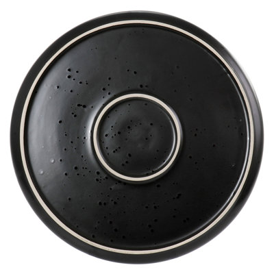 Our Table Landon 6 Piece 10.5 Inch Round Stoneware Dinner Plate Set ...