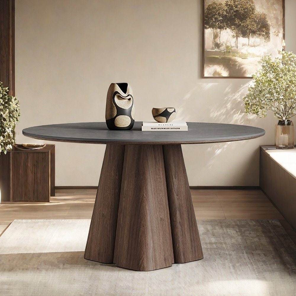 ZKuylo Nordic style modern home round dining table - Wayfair Canada