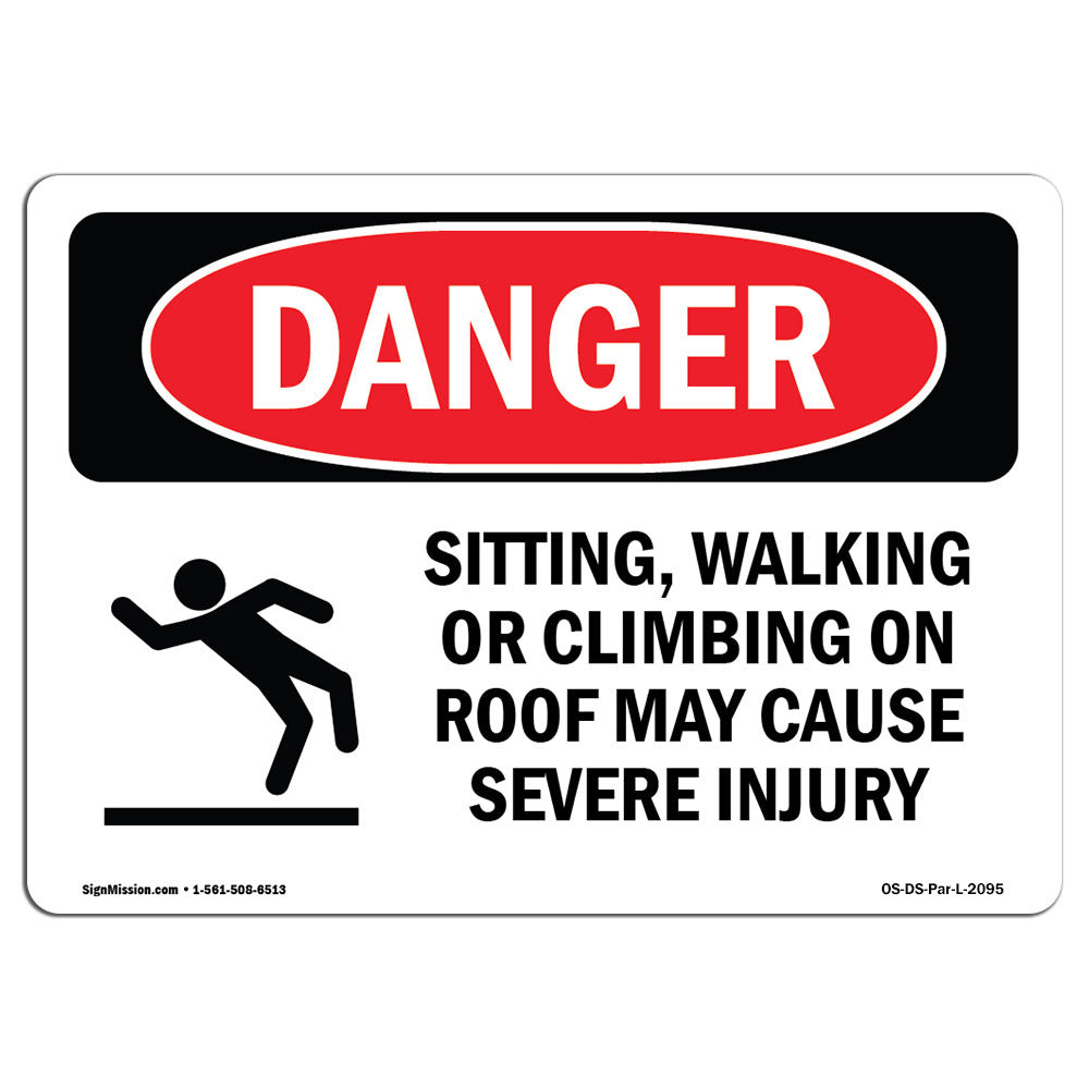 SignMission Sitting Walking or Climbing Sign | Wayfair