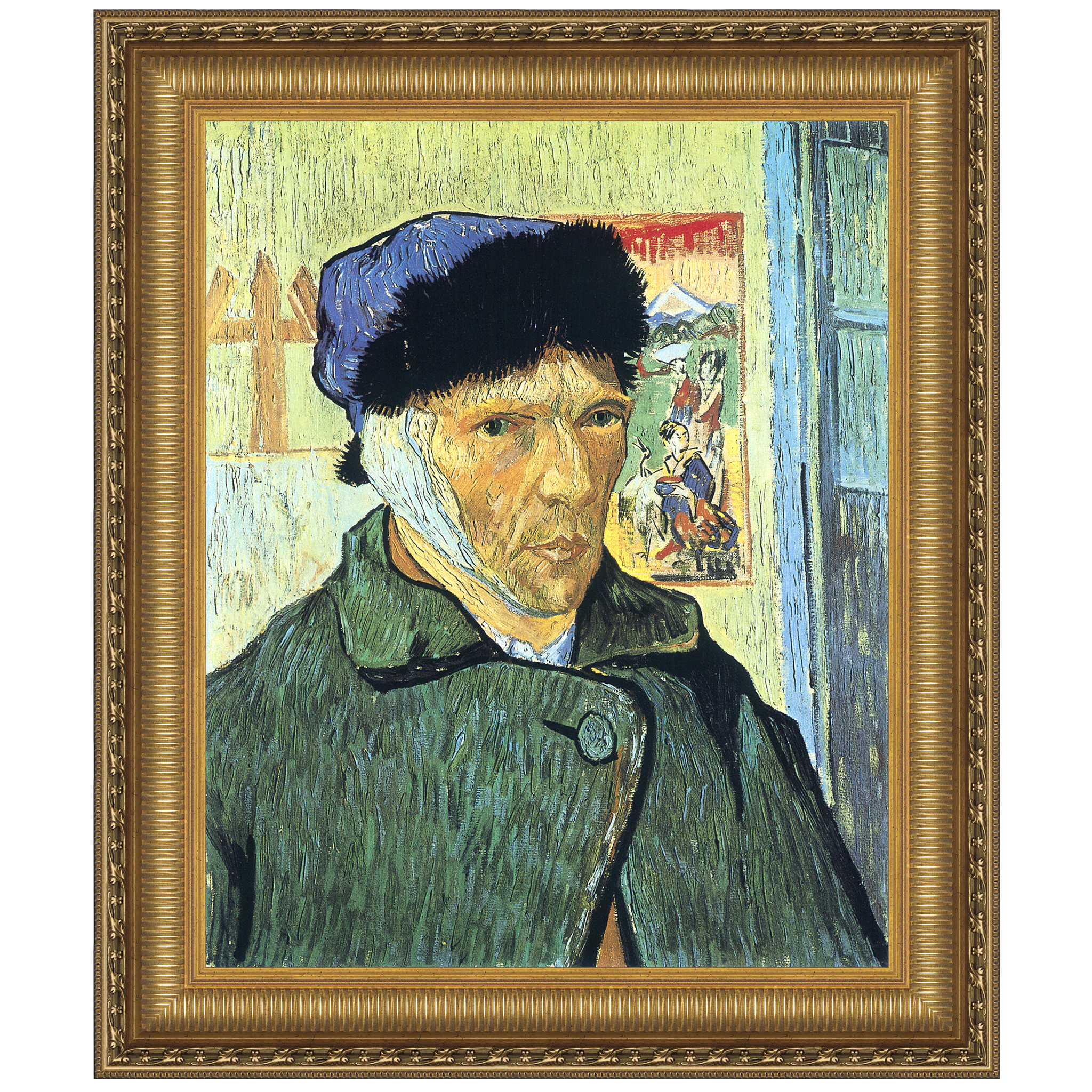 Vault W Artwork By Vincent Van Gogh - Picture Frame Print on Canvas ...