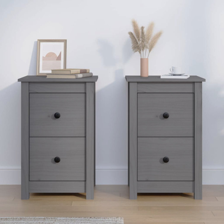 Ebern Designs 4 Drawer Bedside Table | Wayfair.co.uk