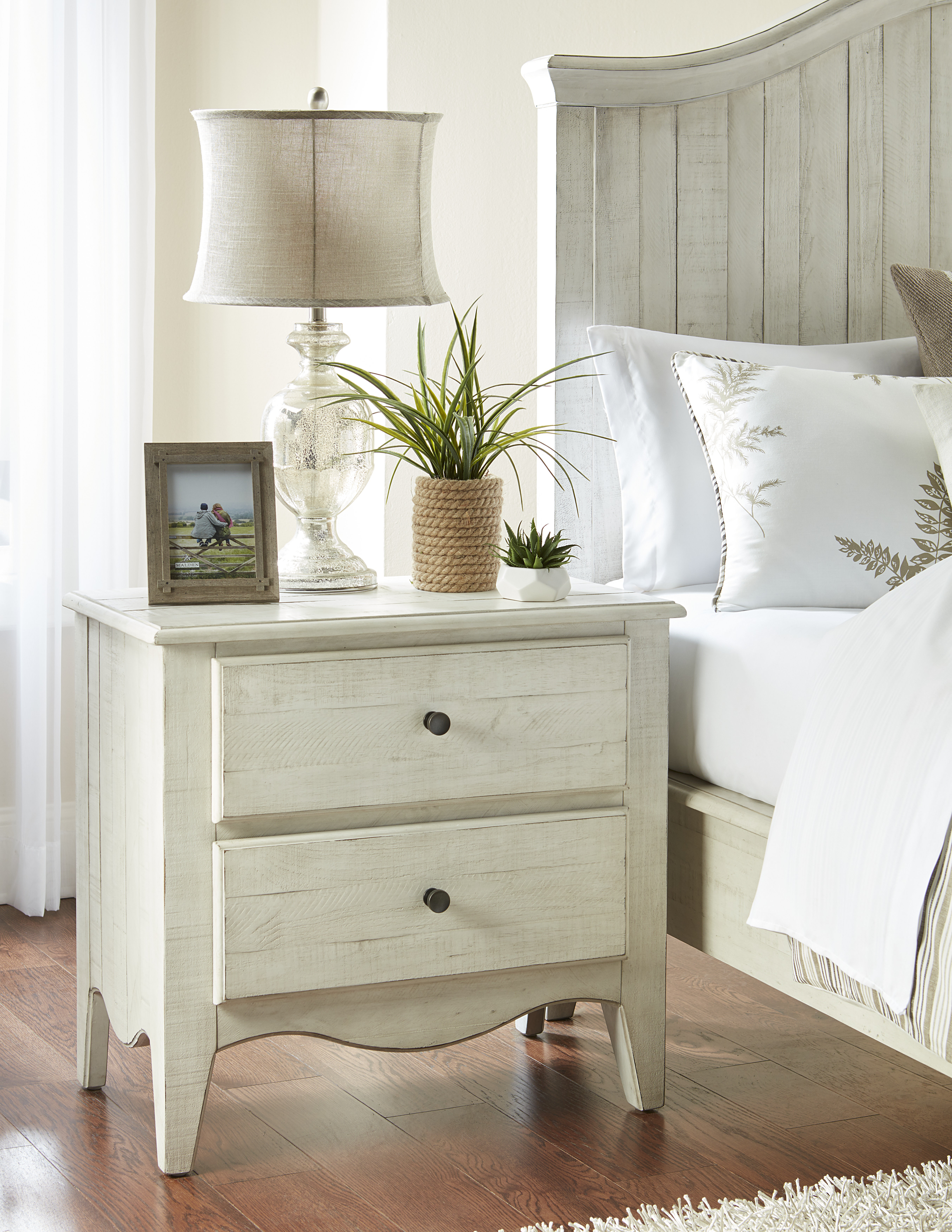 Birch Lane™ Britta 2 - Drawer Solid Wood Nightstand & Reviews - Wayfair ...