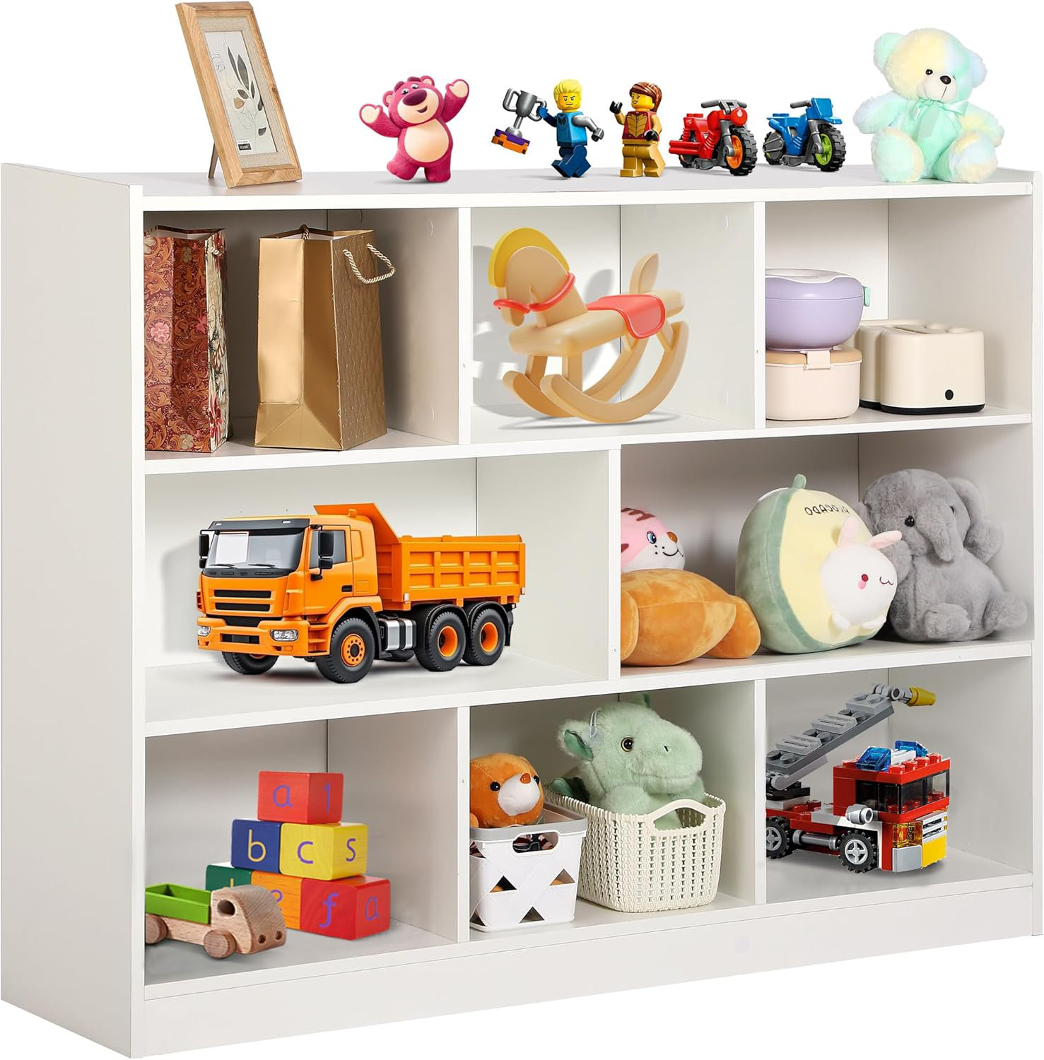 Latitude Run® Quy Book Cabinet Bookcase | Wayfair