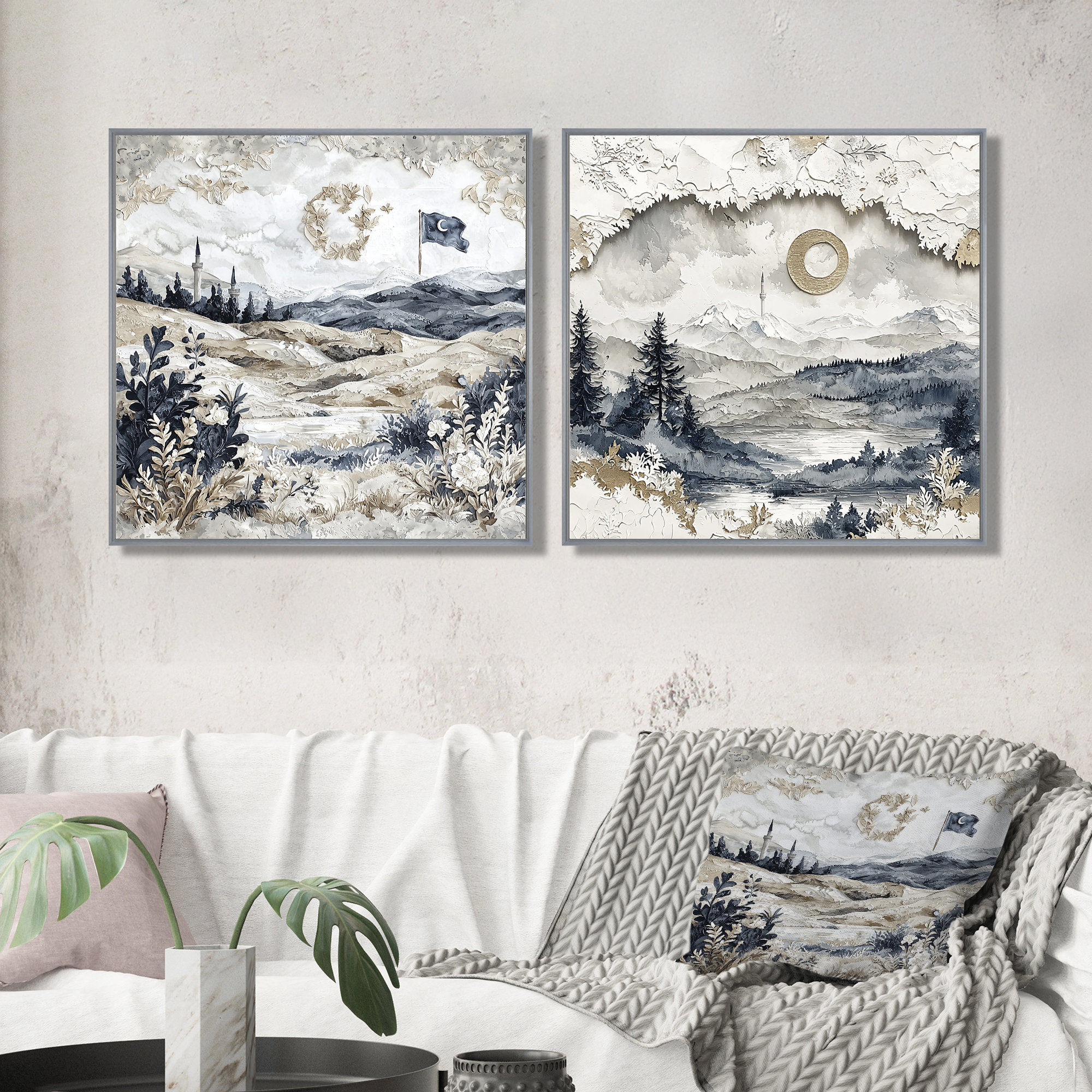 Winston Porter Gold Eastern Anatolia in Turkey I - Turkey Wall Art ...