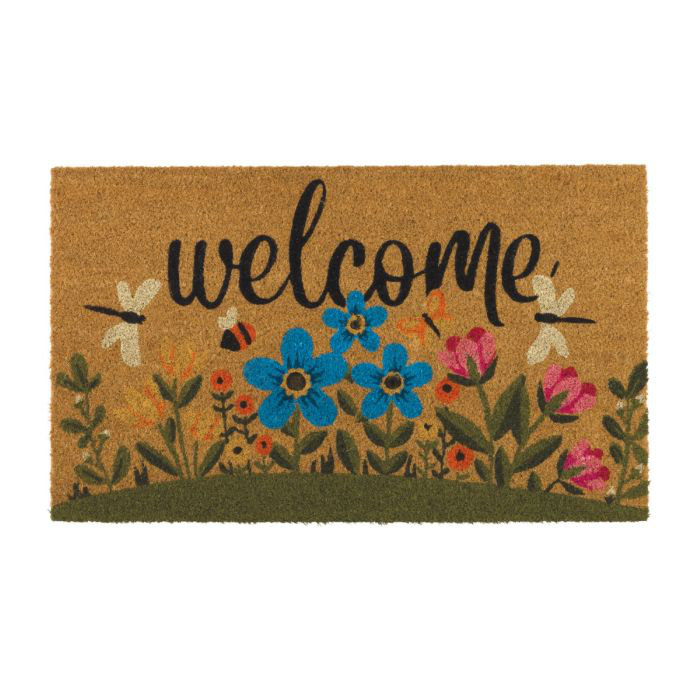 Regal Art & Gift Doormat Coir - Flowers - Wayfair Canada