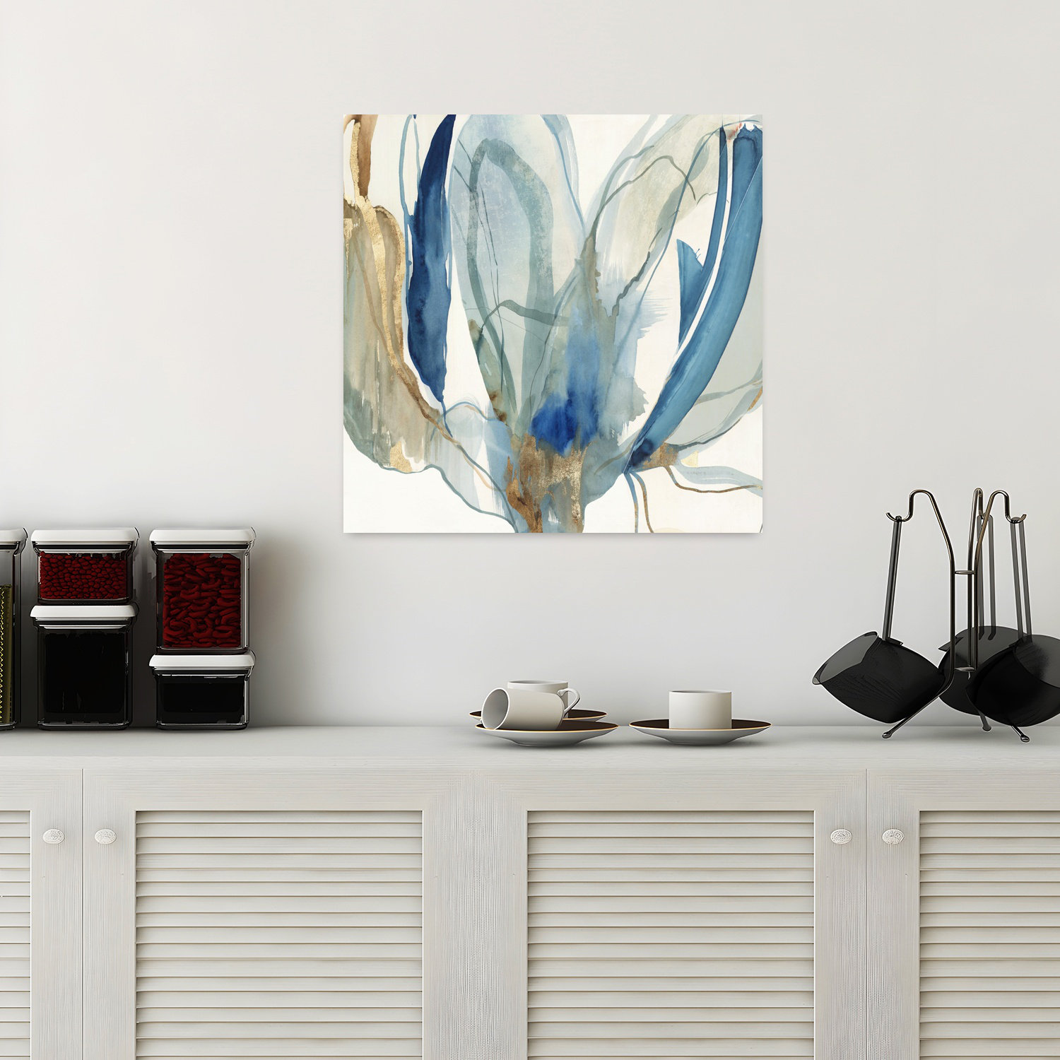 Latitude Run® Refined I Abstract Contemporary Elegant Nature Art | Wayfair